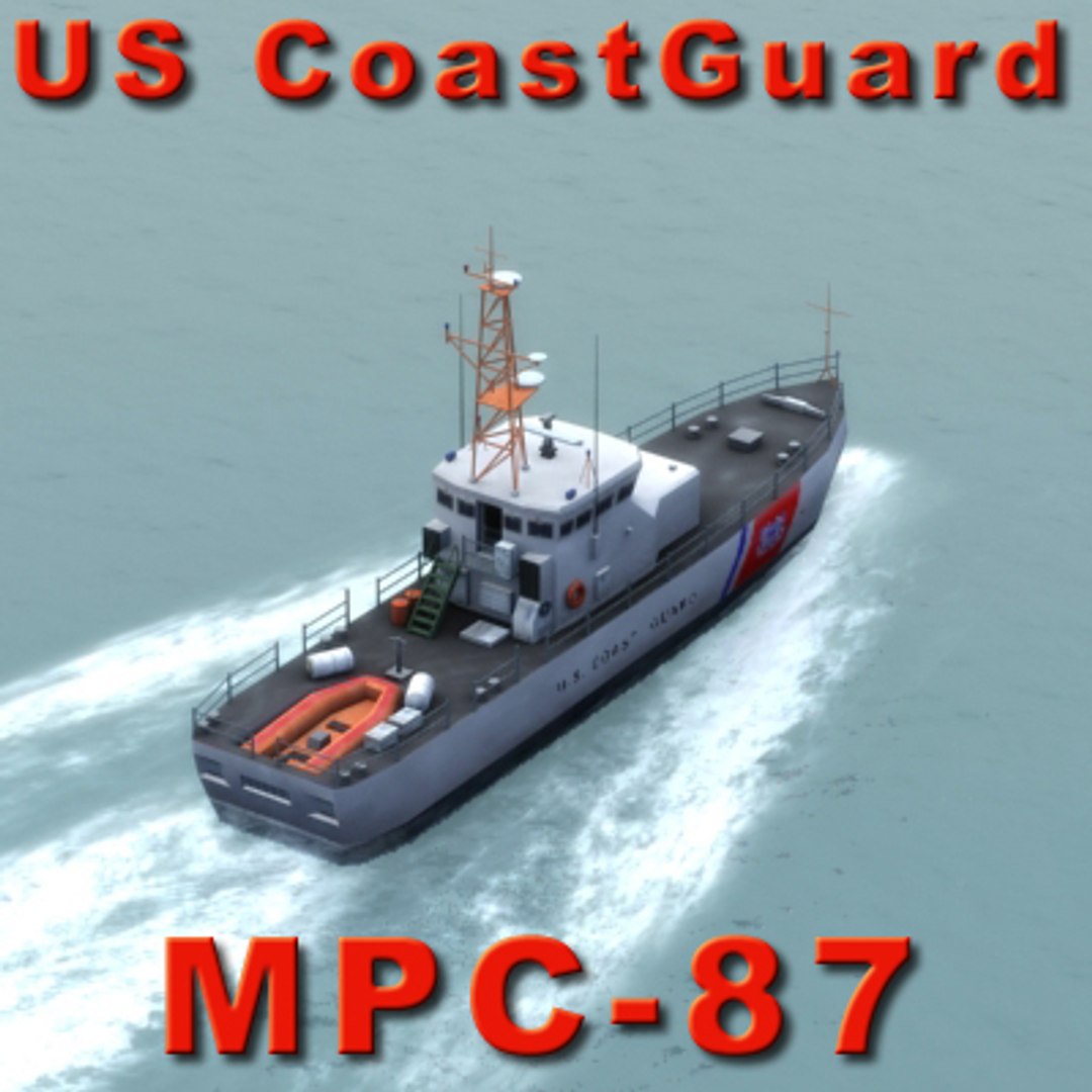 Maya Coast Guard Mpc-87 Patrol Boat