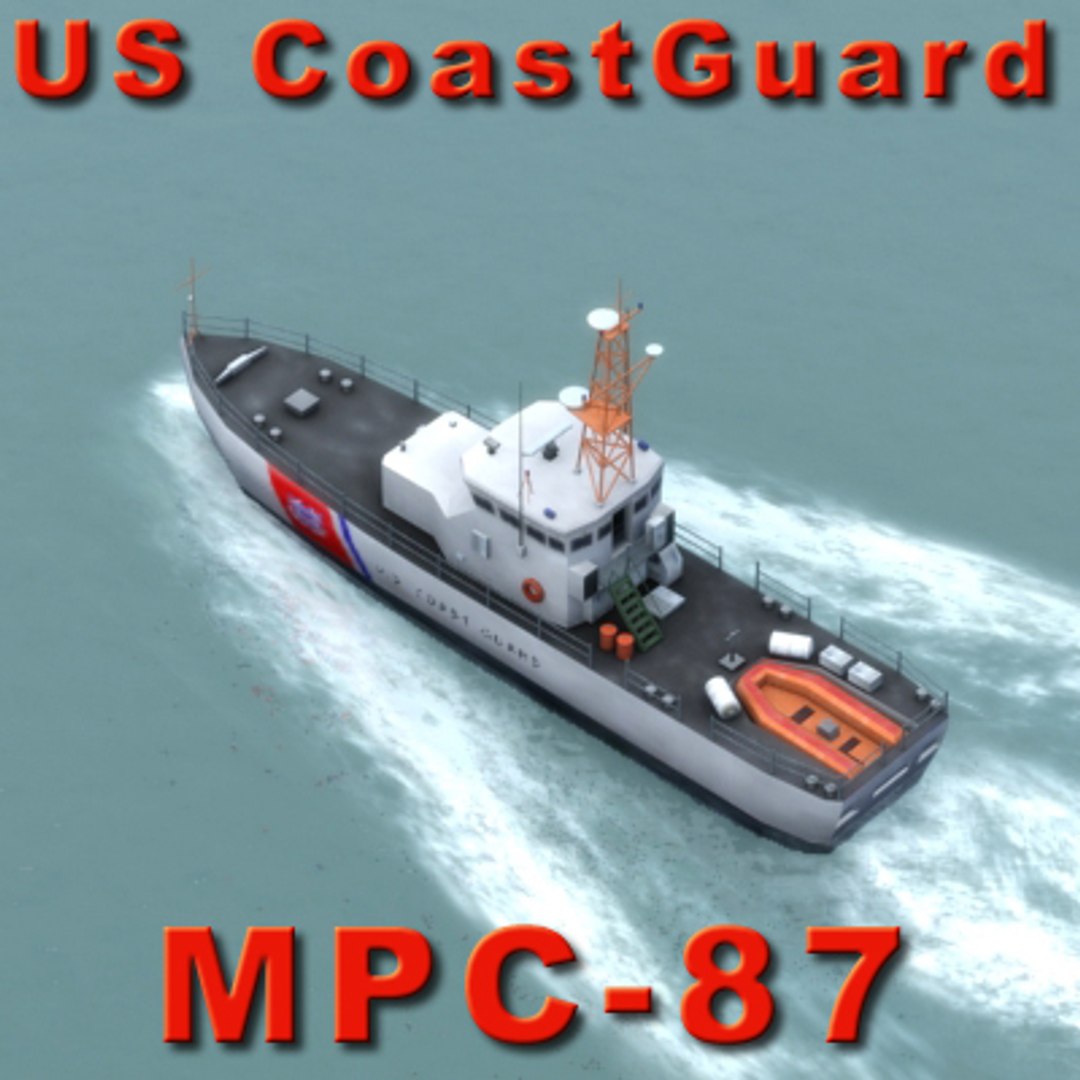 Maya Coast Guard Mpc-87 Patrol Boat