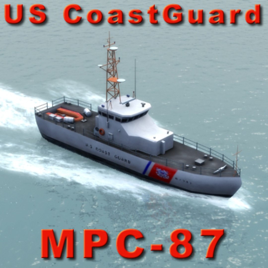 maya coast guard mpc-87 patrol boat