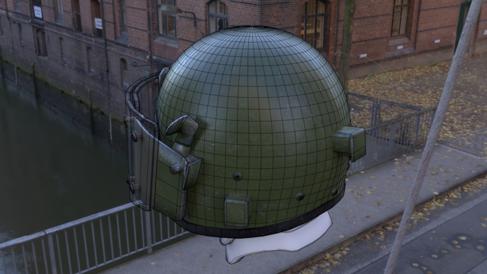 Blender 4k Helmet 3D Model - TurboSquid 1363797