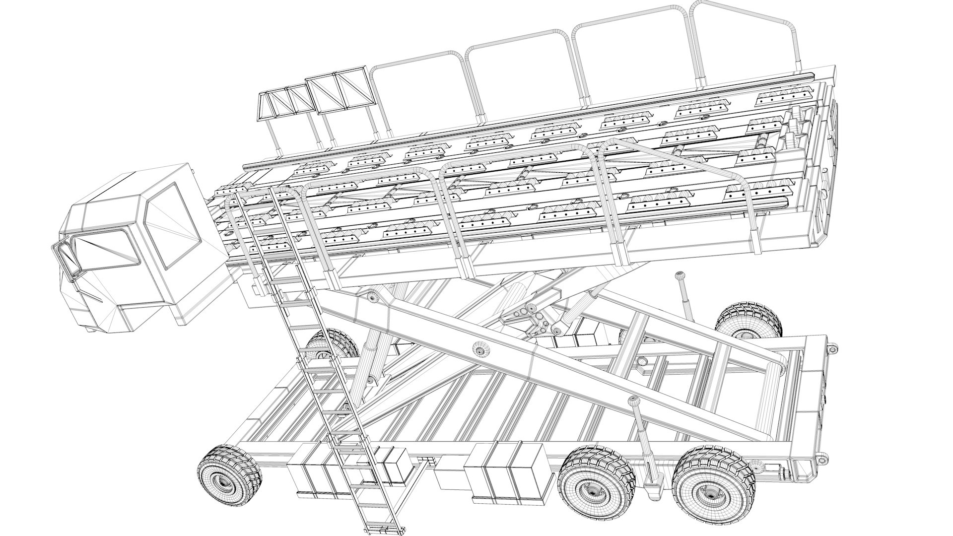 Defense Aircraft Loader 3D - TurboSquid 2106963