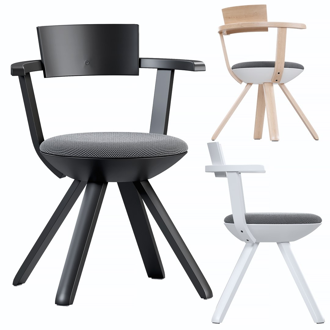 3D artek rival chair model - TurboSquid 1688375