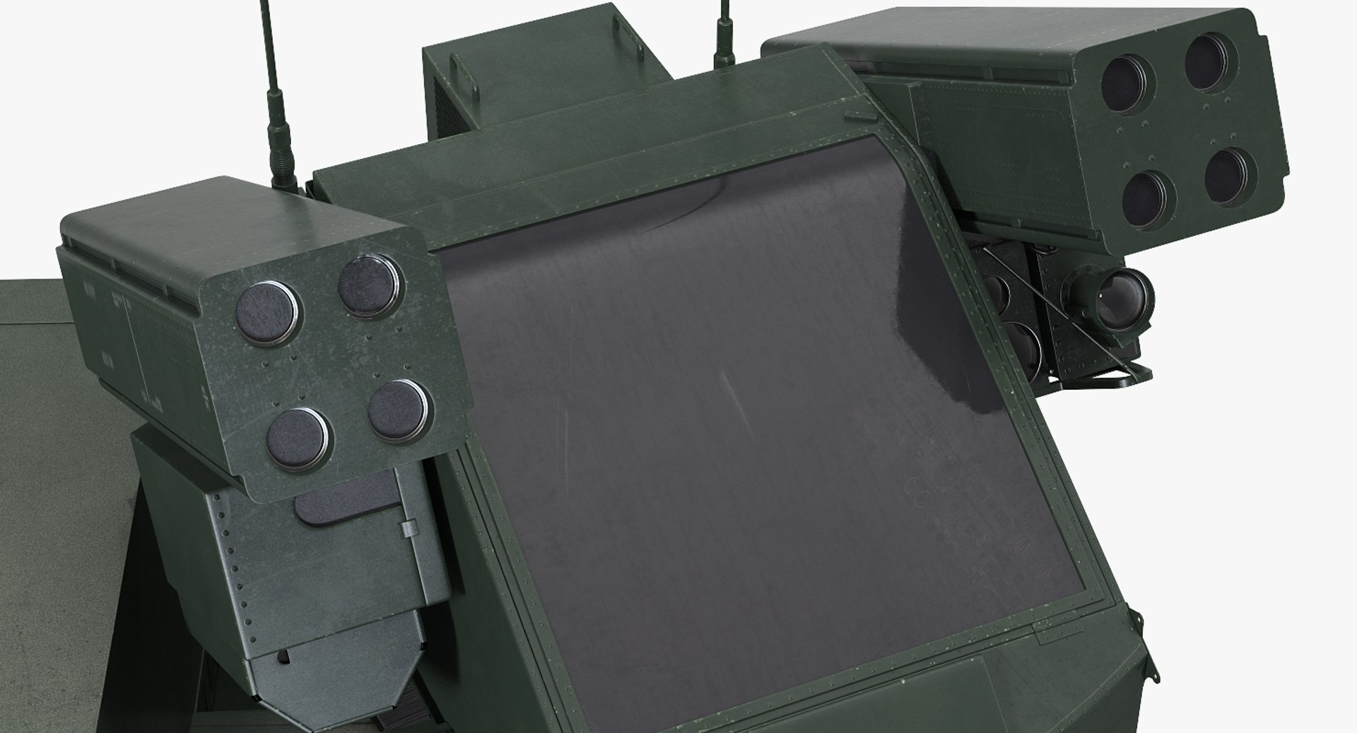 3d hmmwv m998 equipped avenger model
