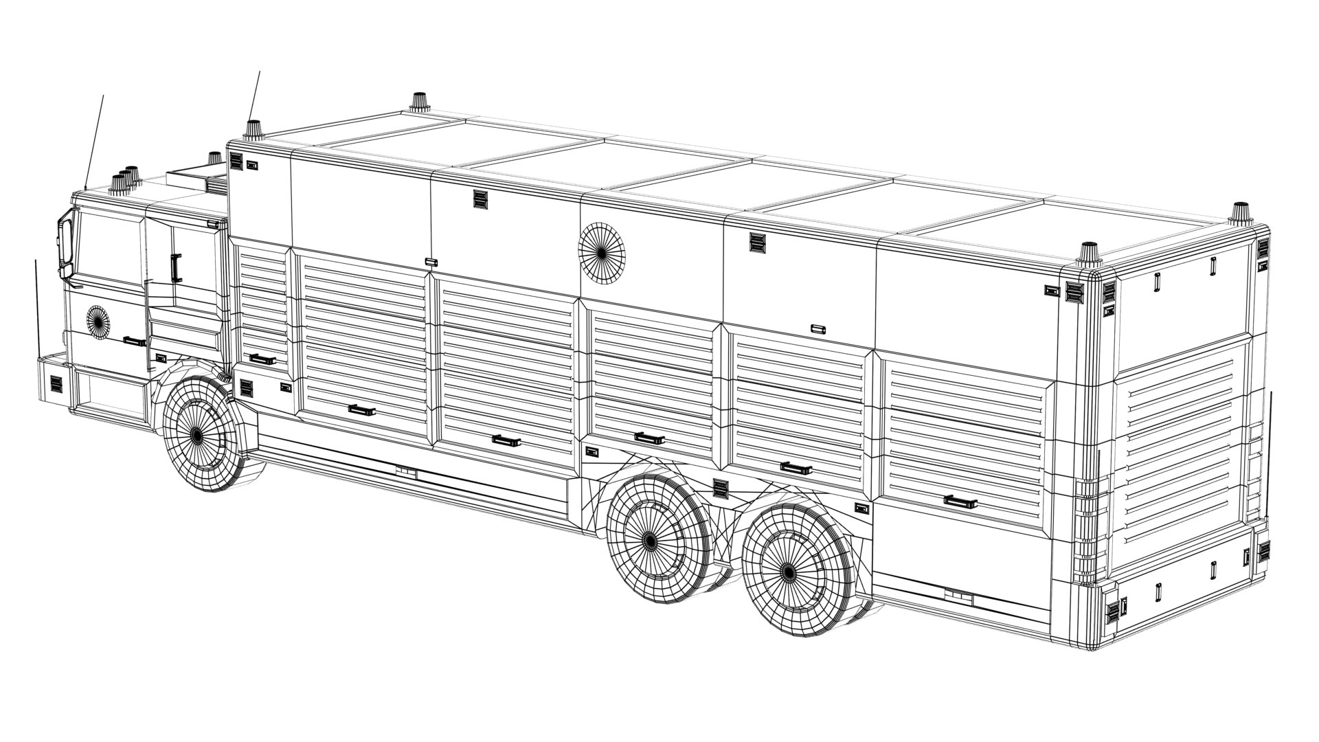 Lowpoly Nuclear Reactor Construction Vehicle Pack 3D - TurboSquid 1831815