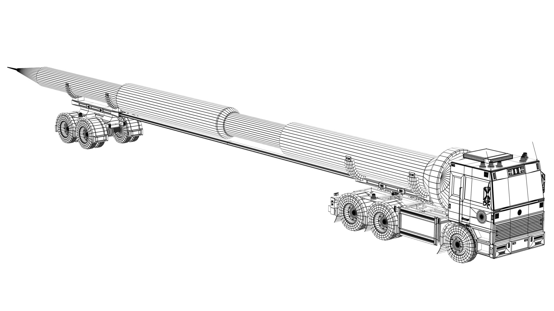 Lowpoly Nuclear Reactor Construction Vehicle Pack 3D - TurboSquid 1831815