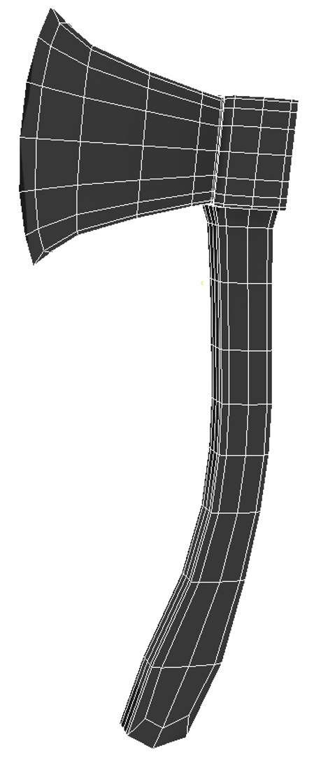 3d axe model