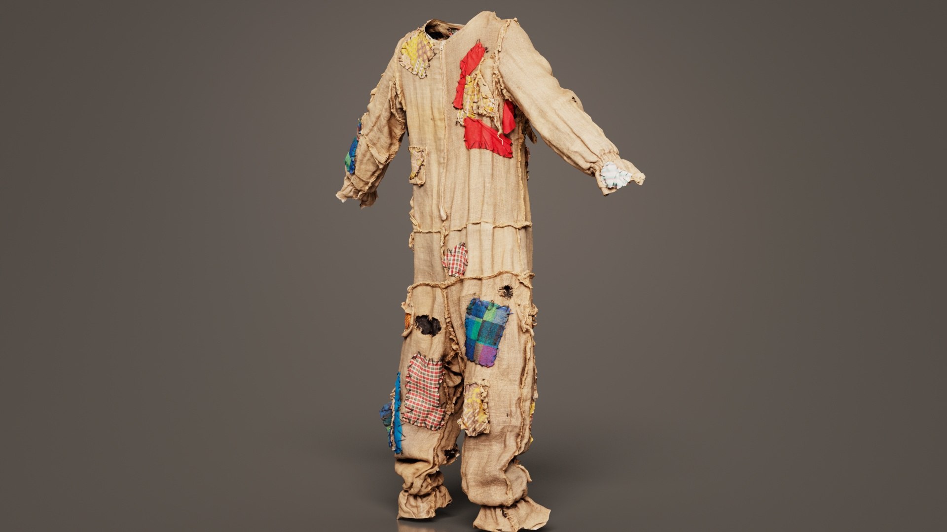 Scarecrow Suit Remastered Model - TurboSquid 2360026