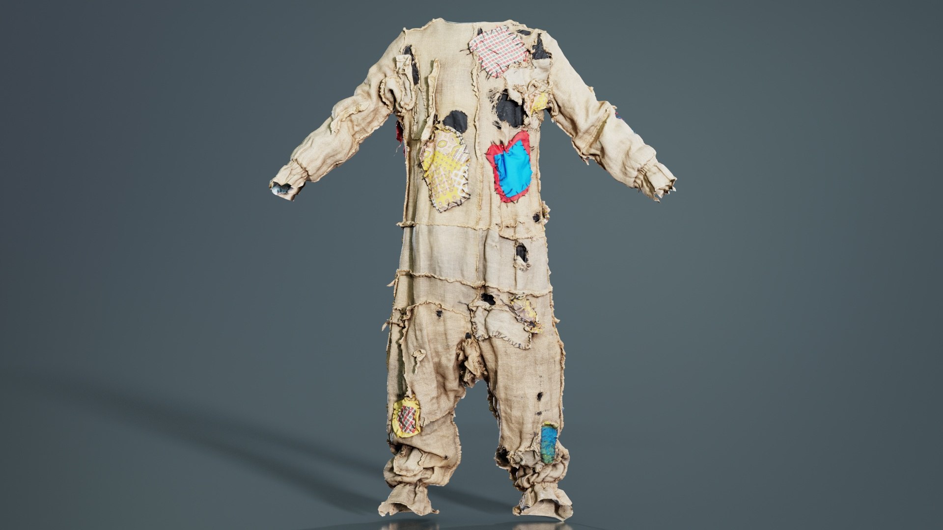 Scarecrow Suit Remastered Model - TurboSquid 2360026