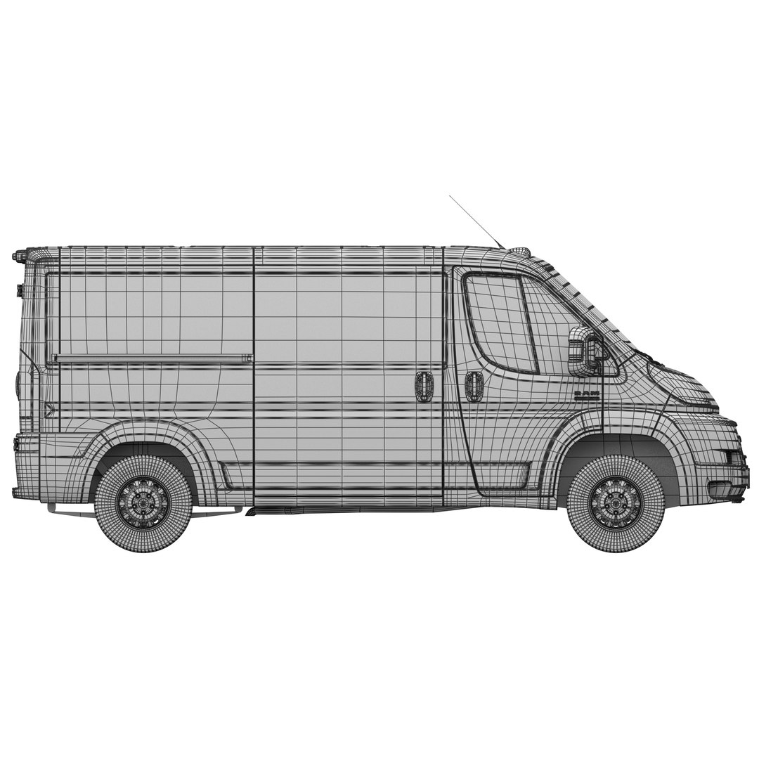 RAM PROMASTER 1500 Cargo Van 136 Standard Roof 3D - TurboSquid 1804100