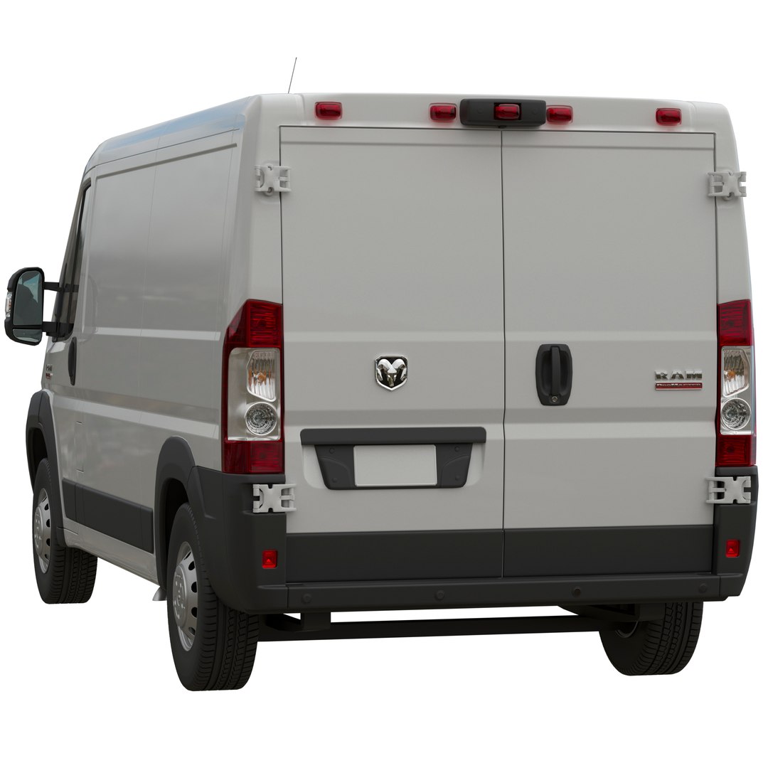 RAM PROMASTER 1500 Cargo Van 136 Standard Roof 3D - TurboSquid 1804100