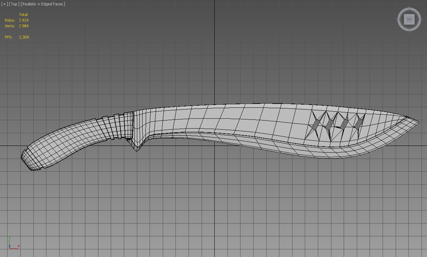 Machete 3d Model