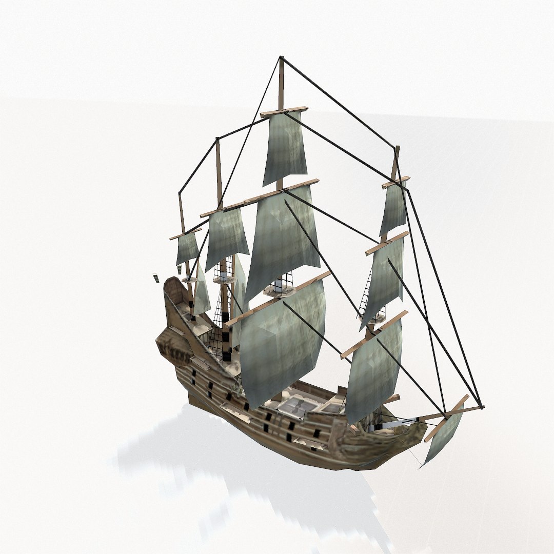Medieval Galleon Max