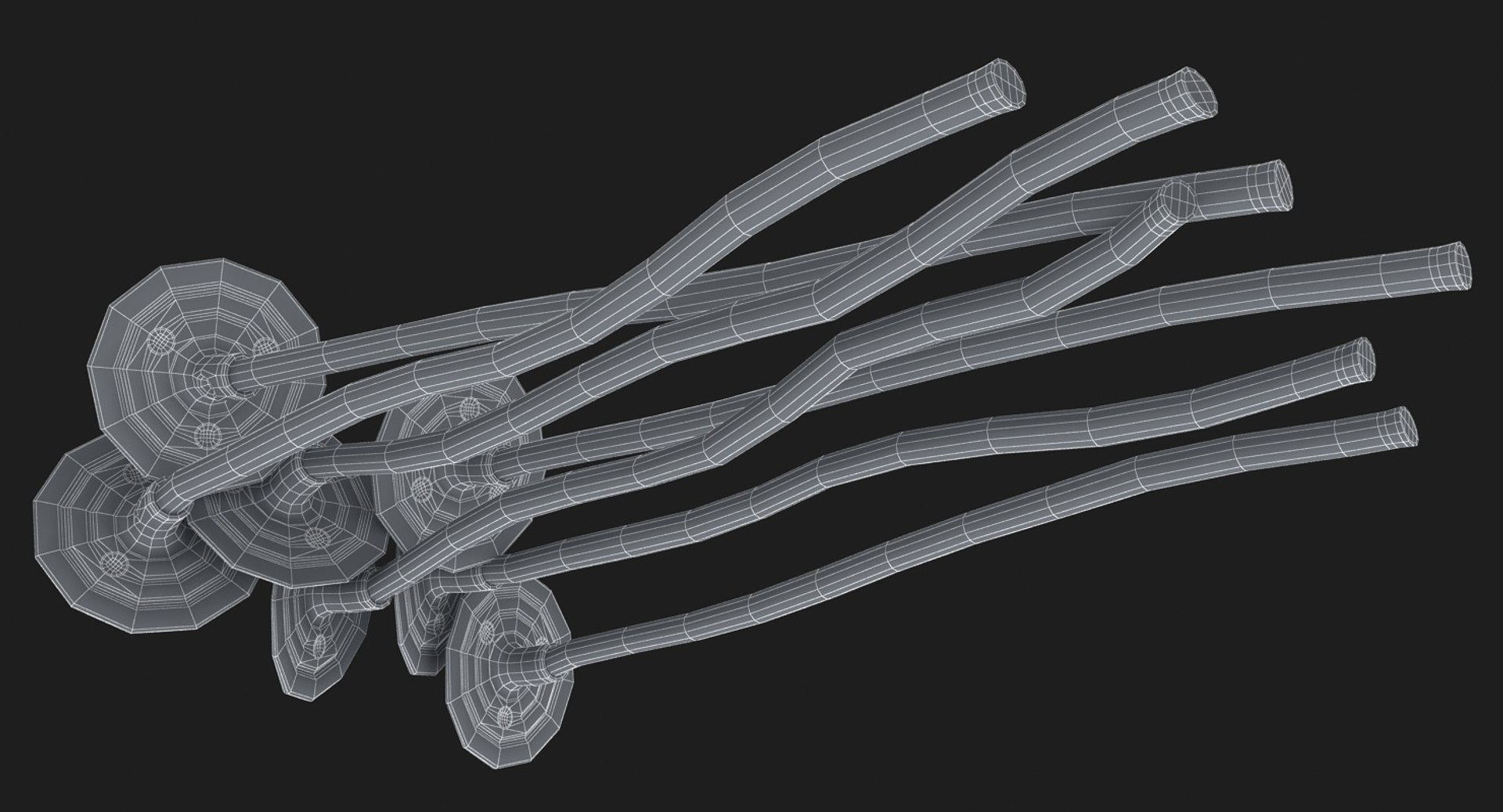 3D Large Pre Tabbed Wicks Model - TurboSquid 1334126