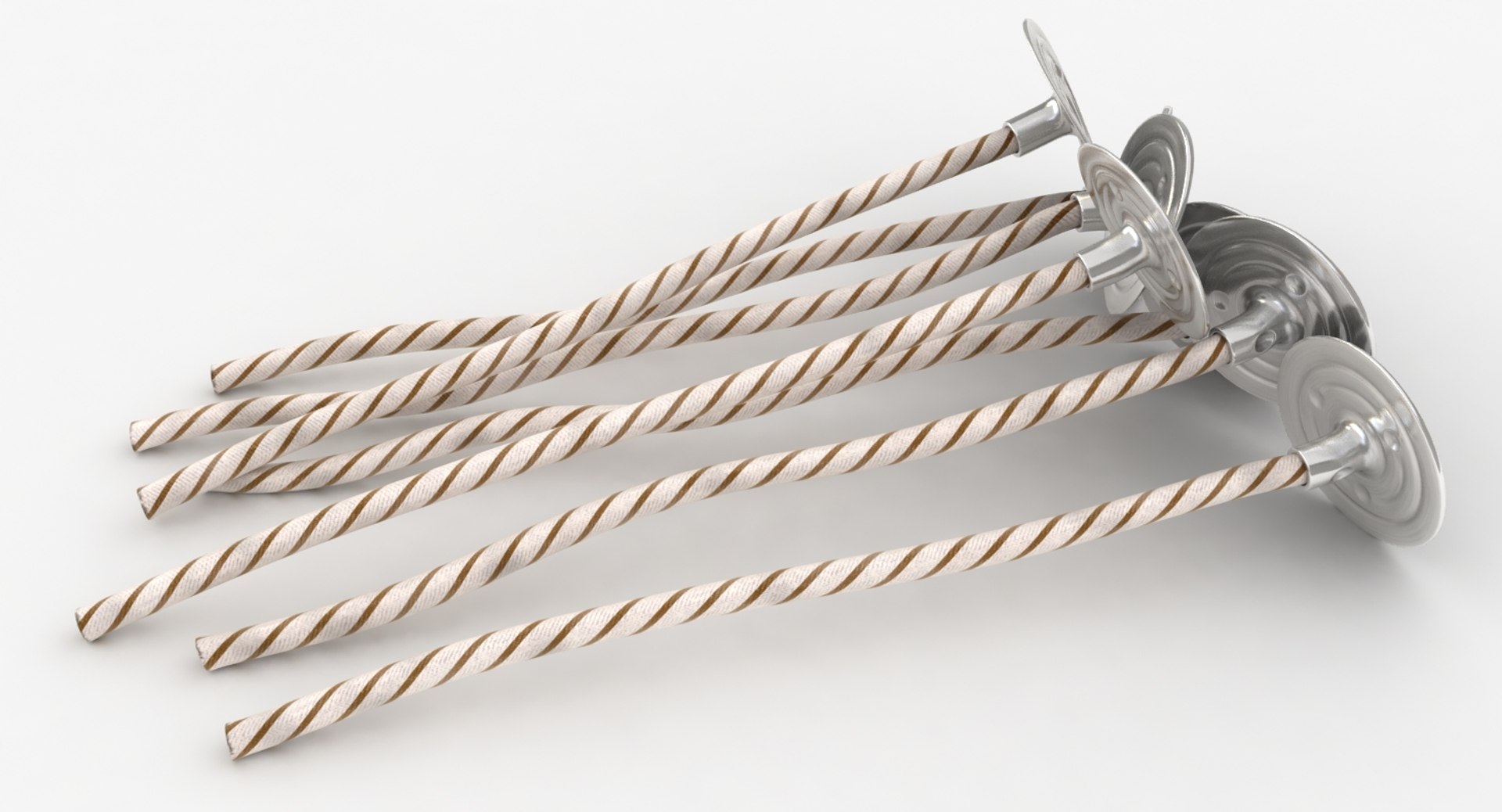 3D Large Pre Tabbed Wicks Model - TurboSquid 1334126