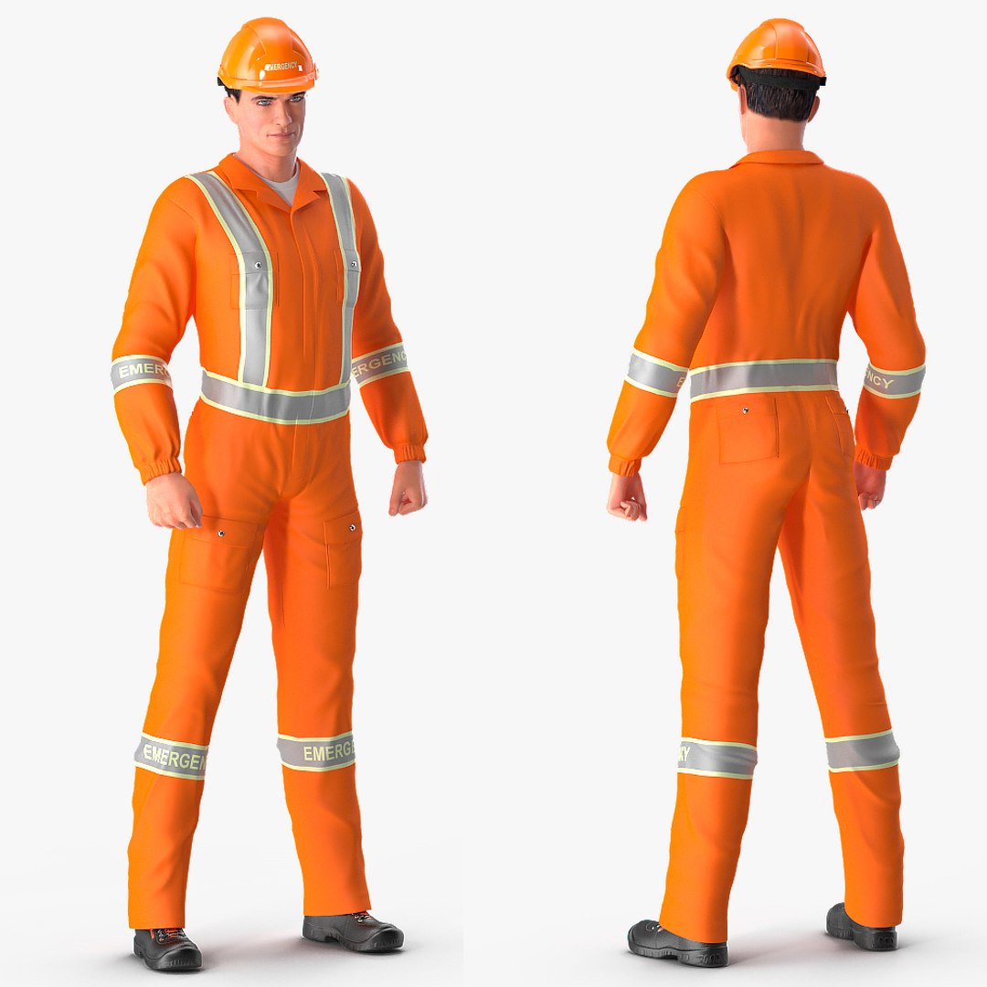 3D Model Rescuer Rigged Rescue Modo - TurboSquid 1579698