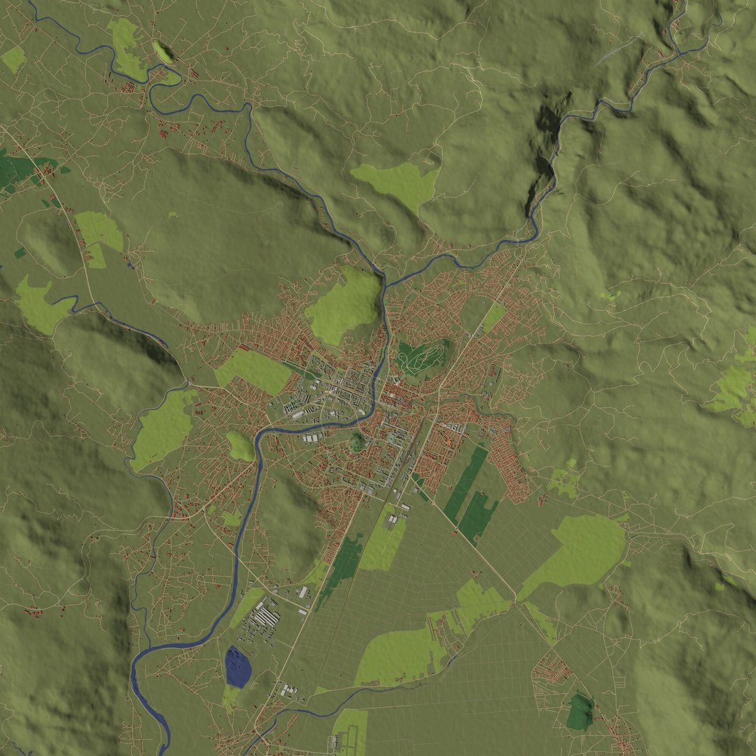 Podgorica Montenegro - City And Urban 3D Model - TurboSquid 2421387