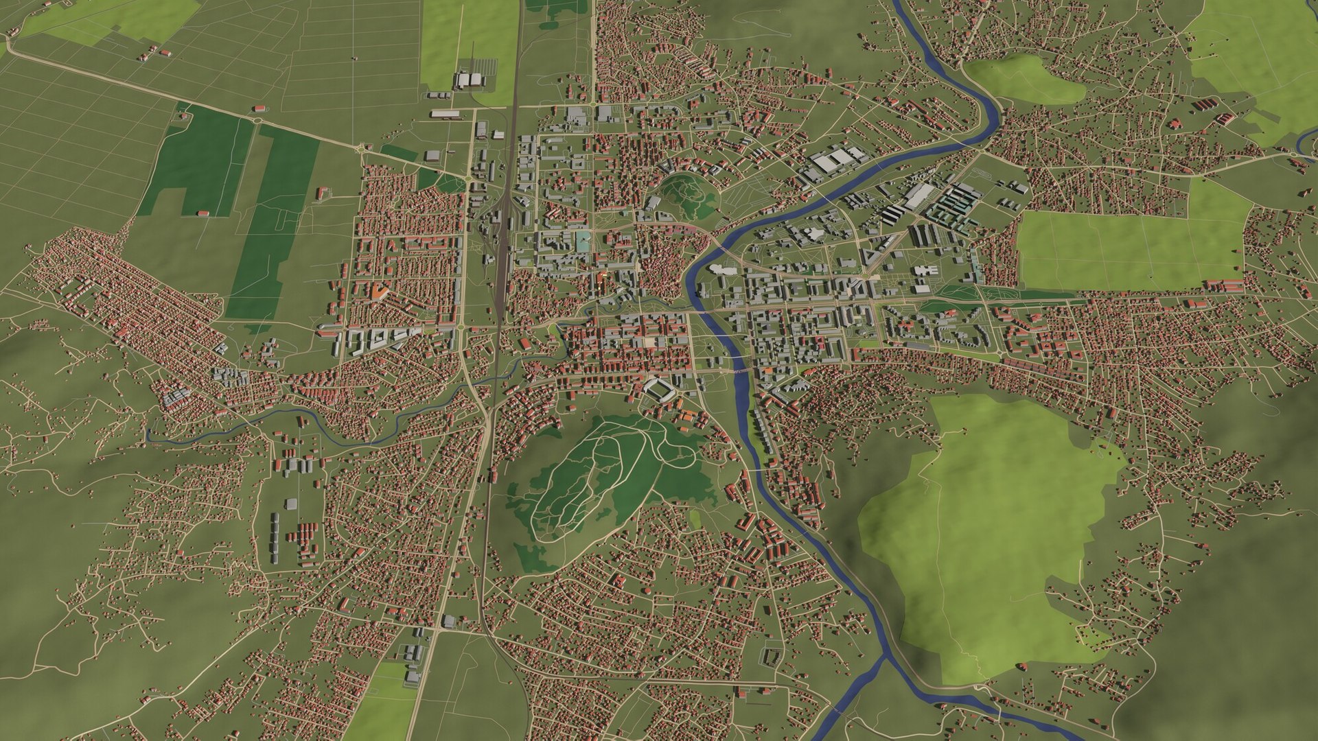 Podgorica Montenegro - City And Urban 3D Model - TurboSquid 2421387