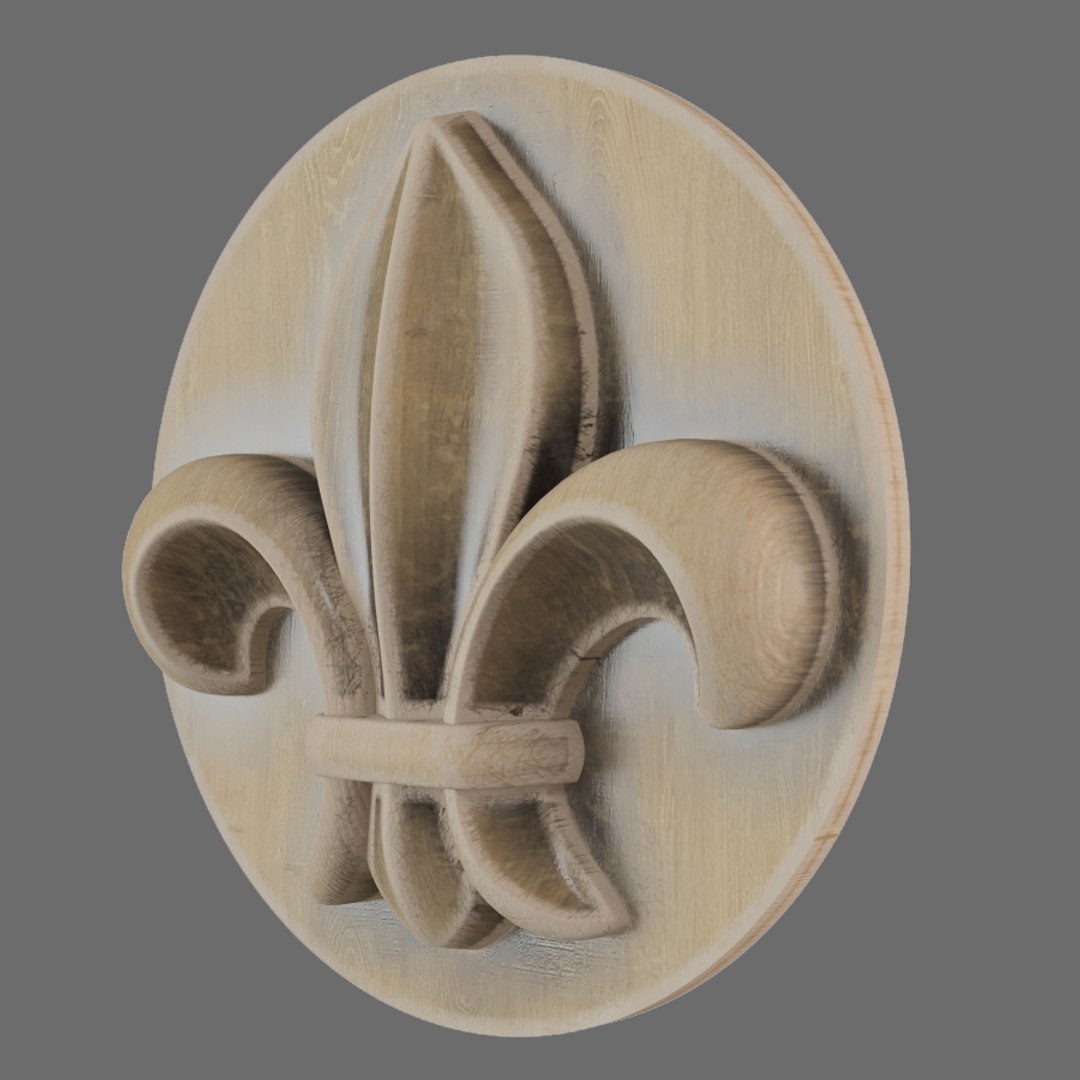 Lily French Cnc 3D Model - TurboSquid 1341890