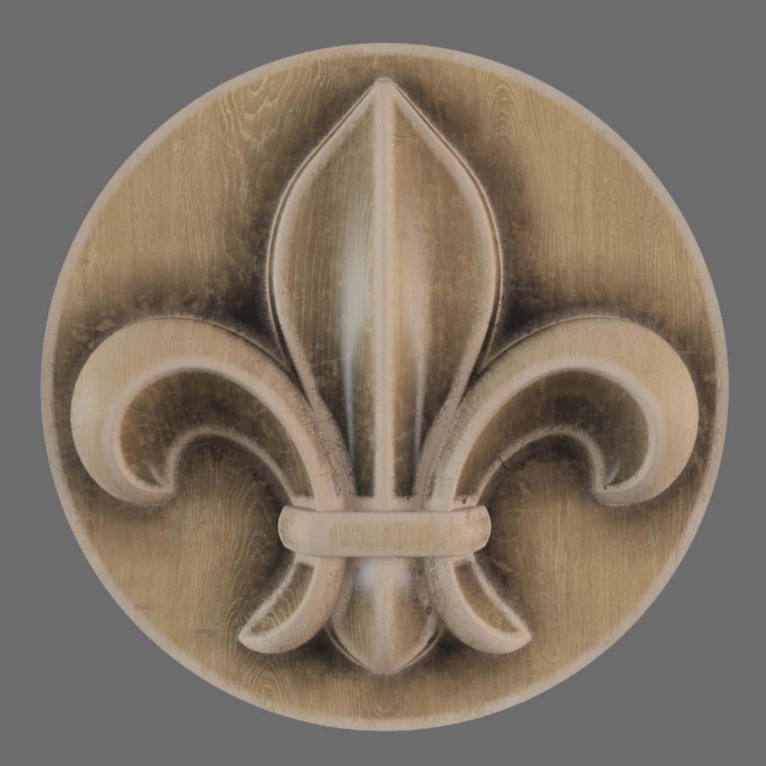 Lily French Cnc 3D Model - TurboSquid 1341890