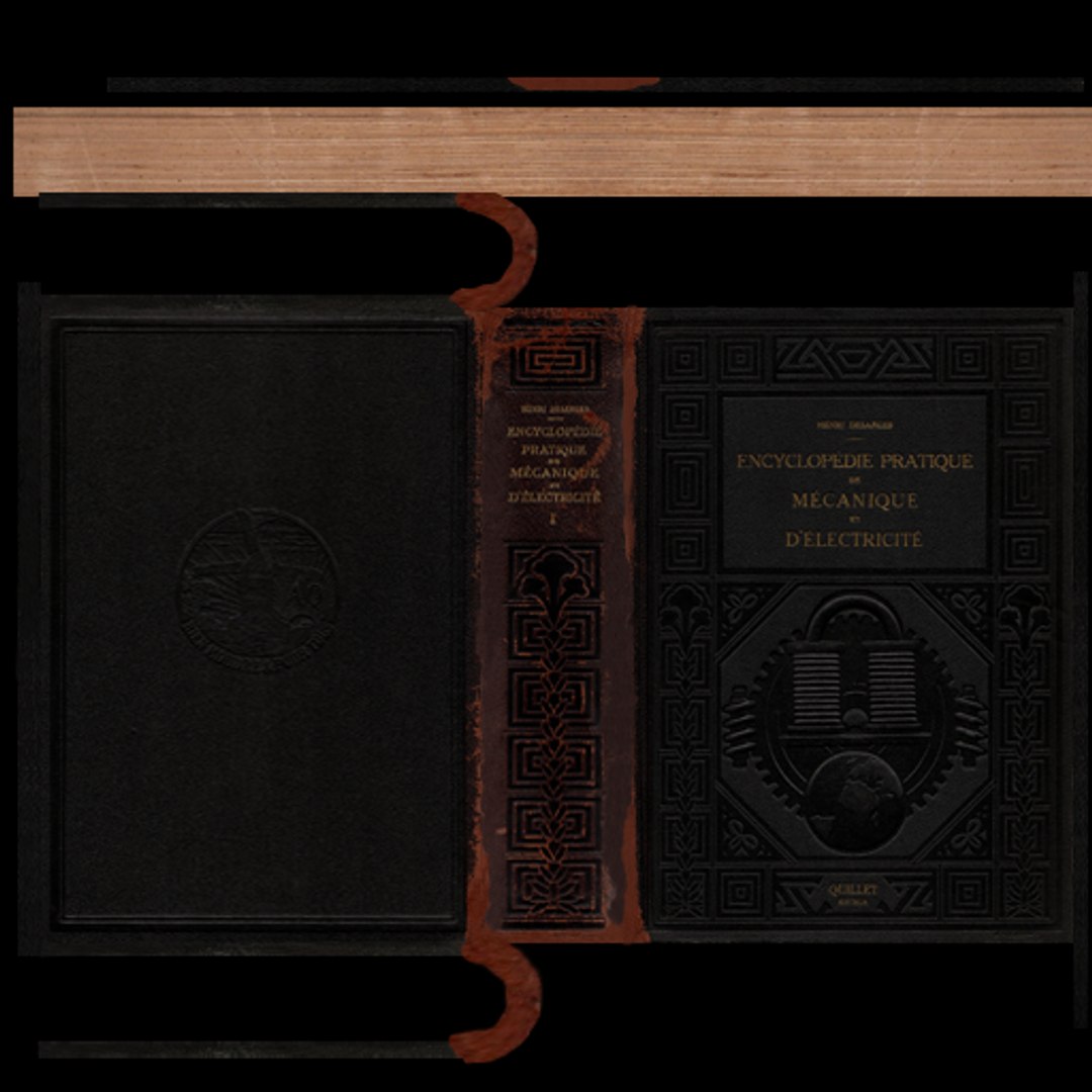 3d Model Of Book Games Ready