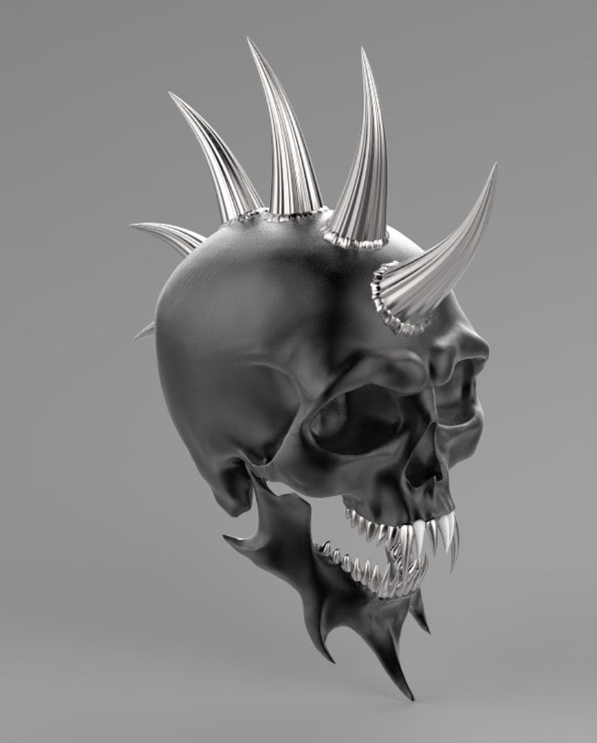 3D skull - TurboSquid 1371835