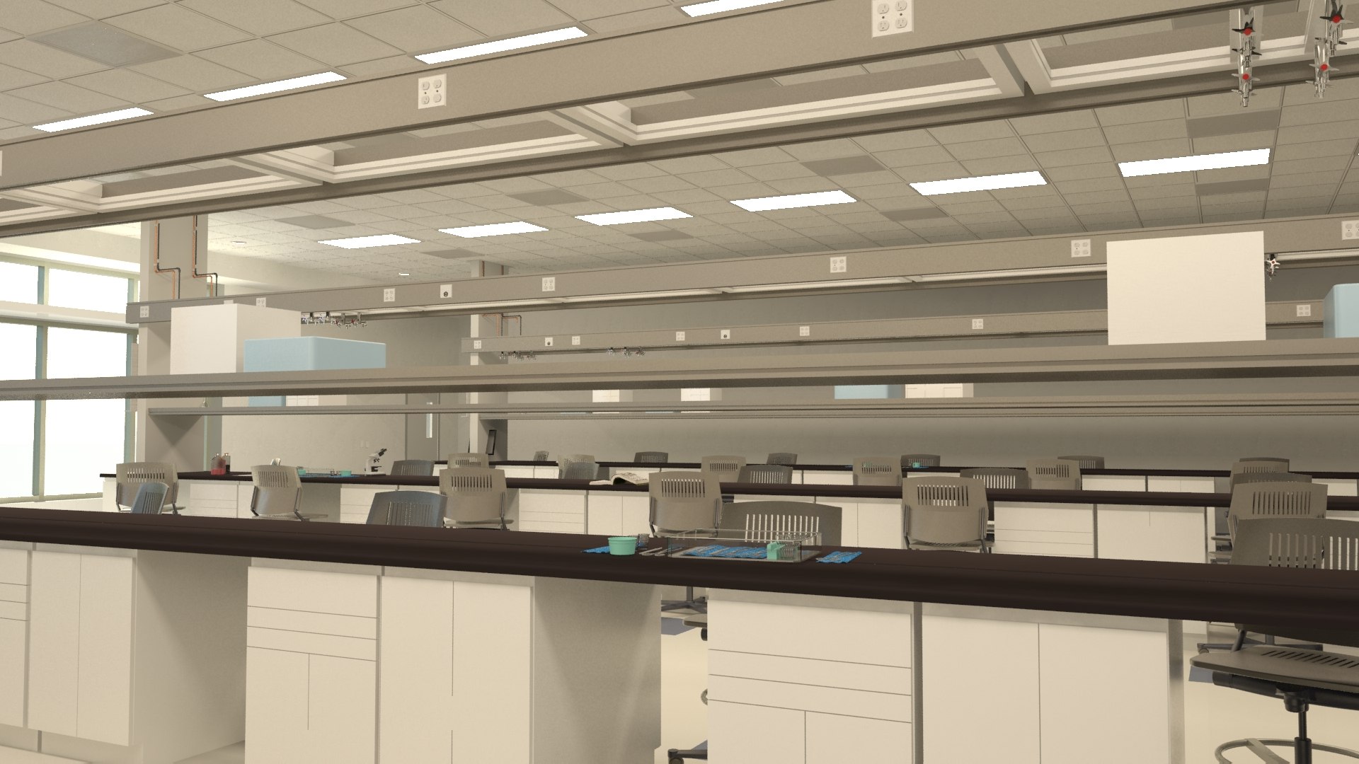 Laboratory Biology Lab 3d 3ds