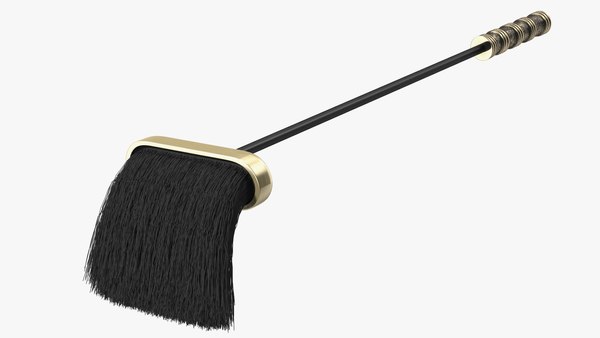 Fireplace Broom Fur 3D model - TurboSquid 1828515