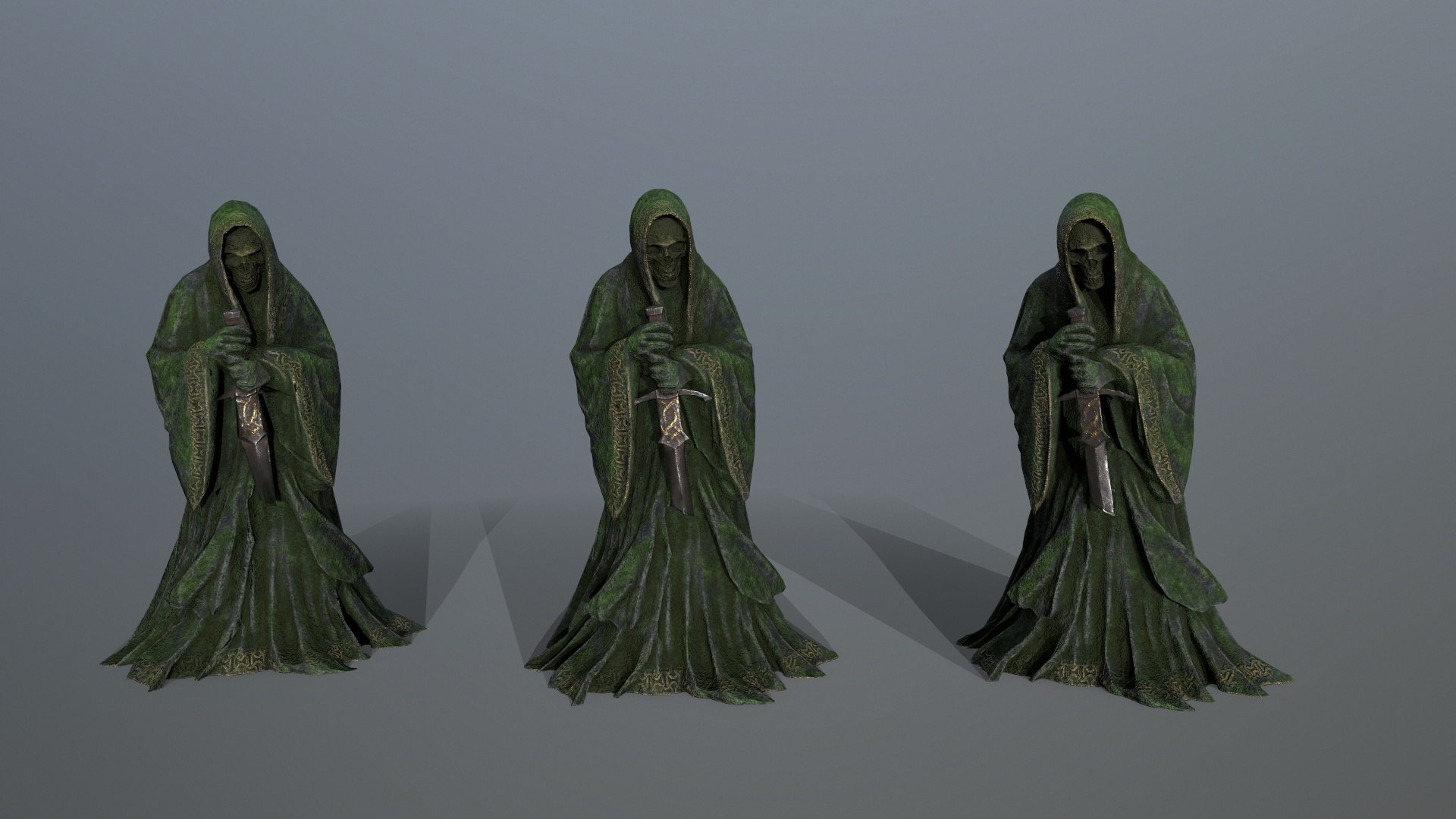 Dark Statue 3D Model - TurboSquid 2366904