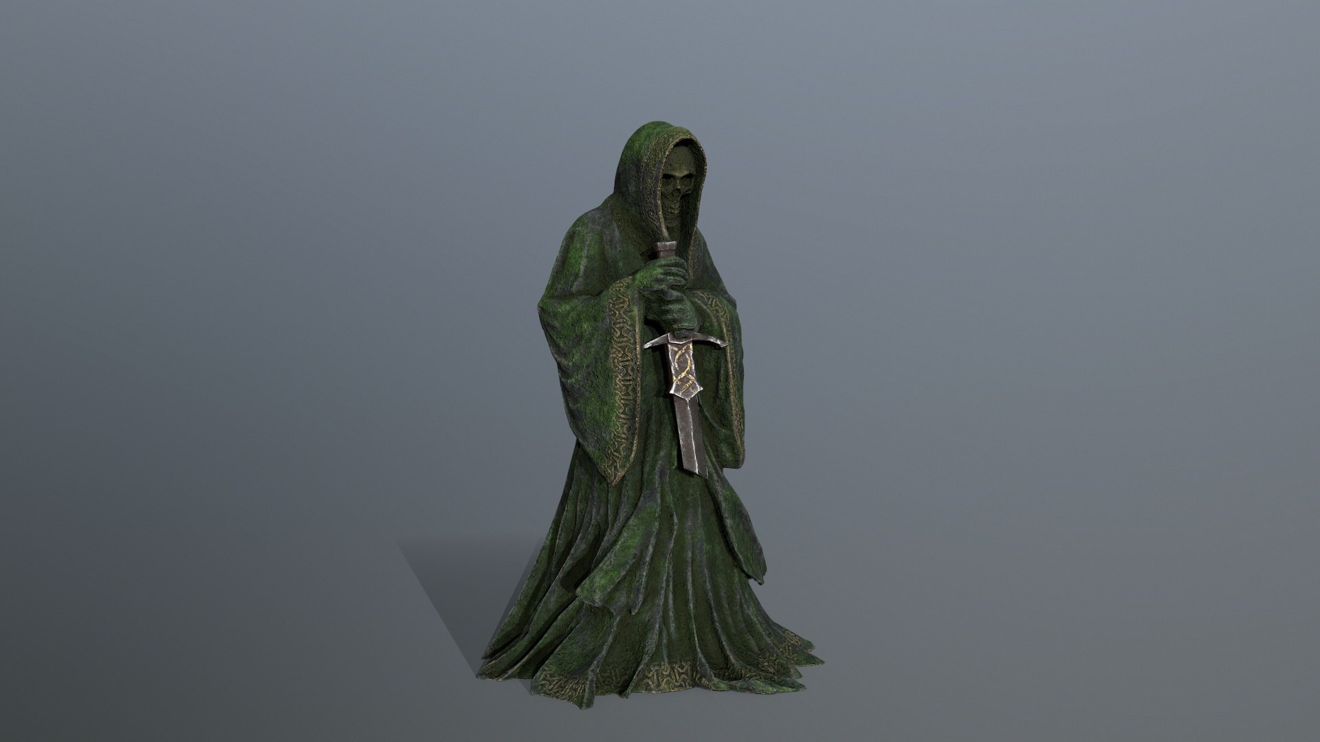 Dark Statue 3D Model - TurboSquid 2366904