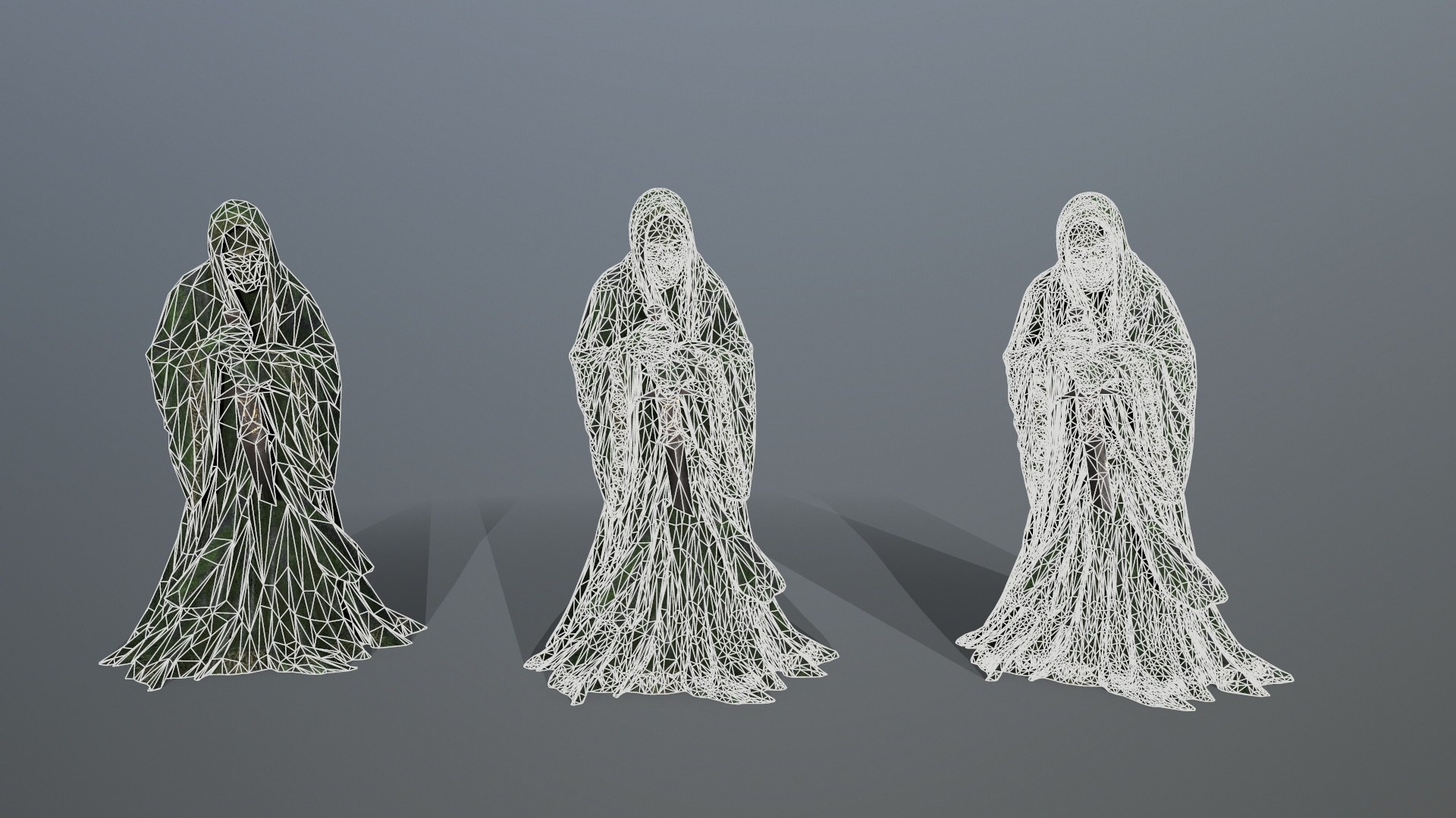 Dark Statue 3D Model - TurboSquid 2366904