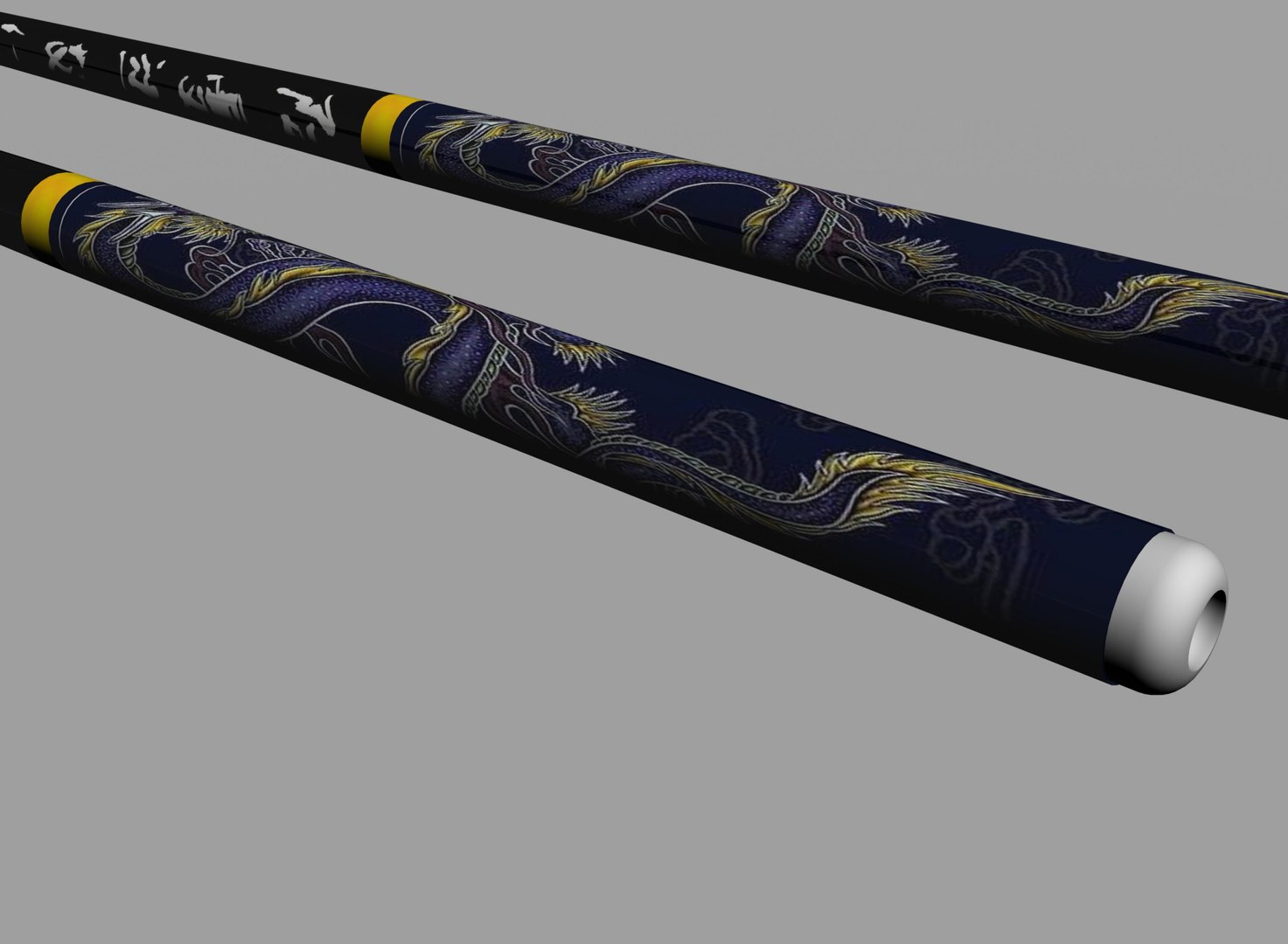 Pool Cues 3d Model