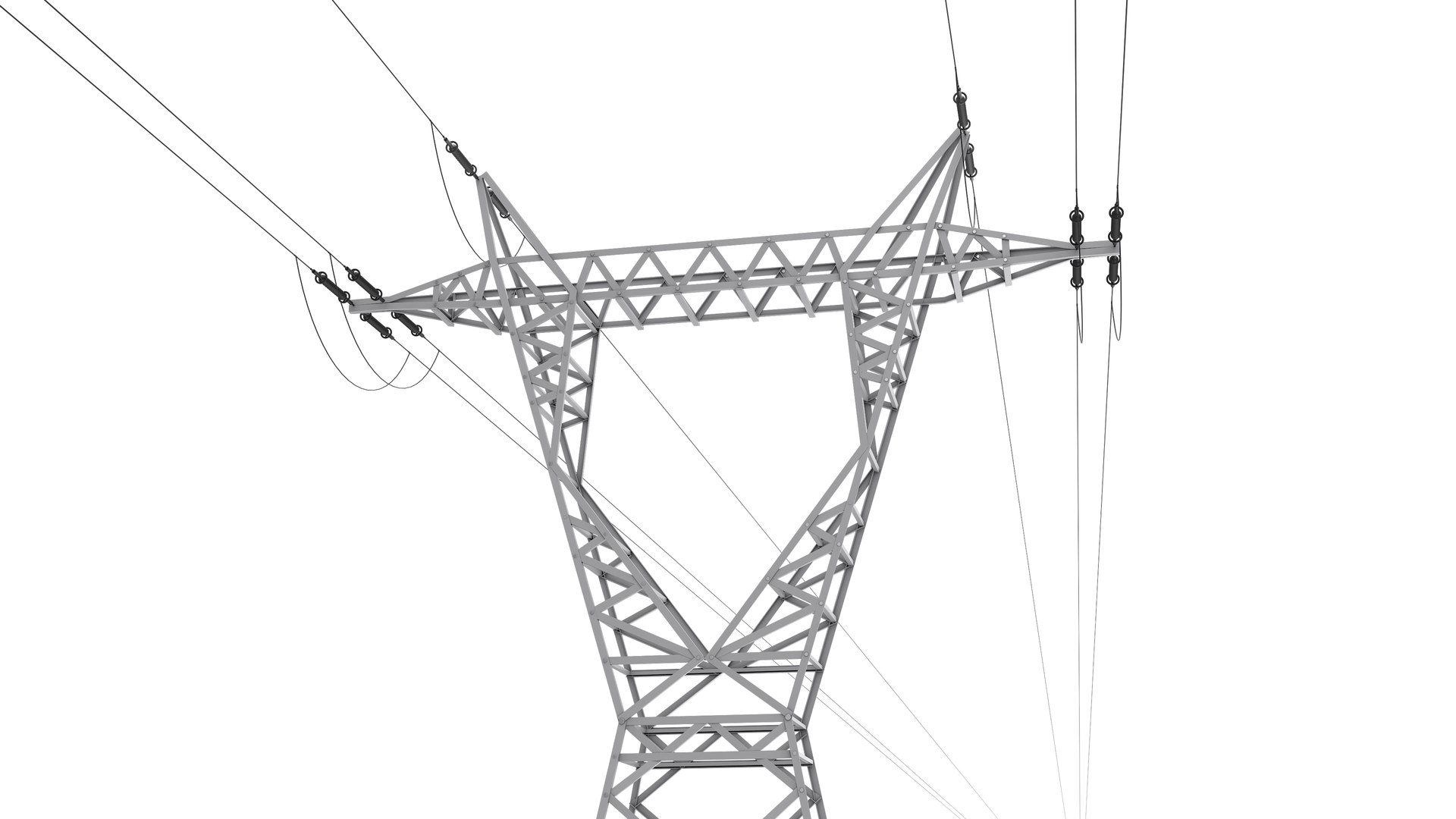 Electric Power Tower Collection 3D Model - TurboSquid 2291177