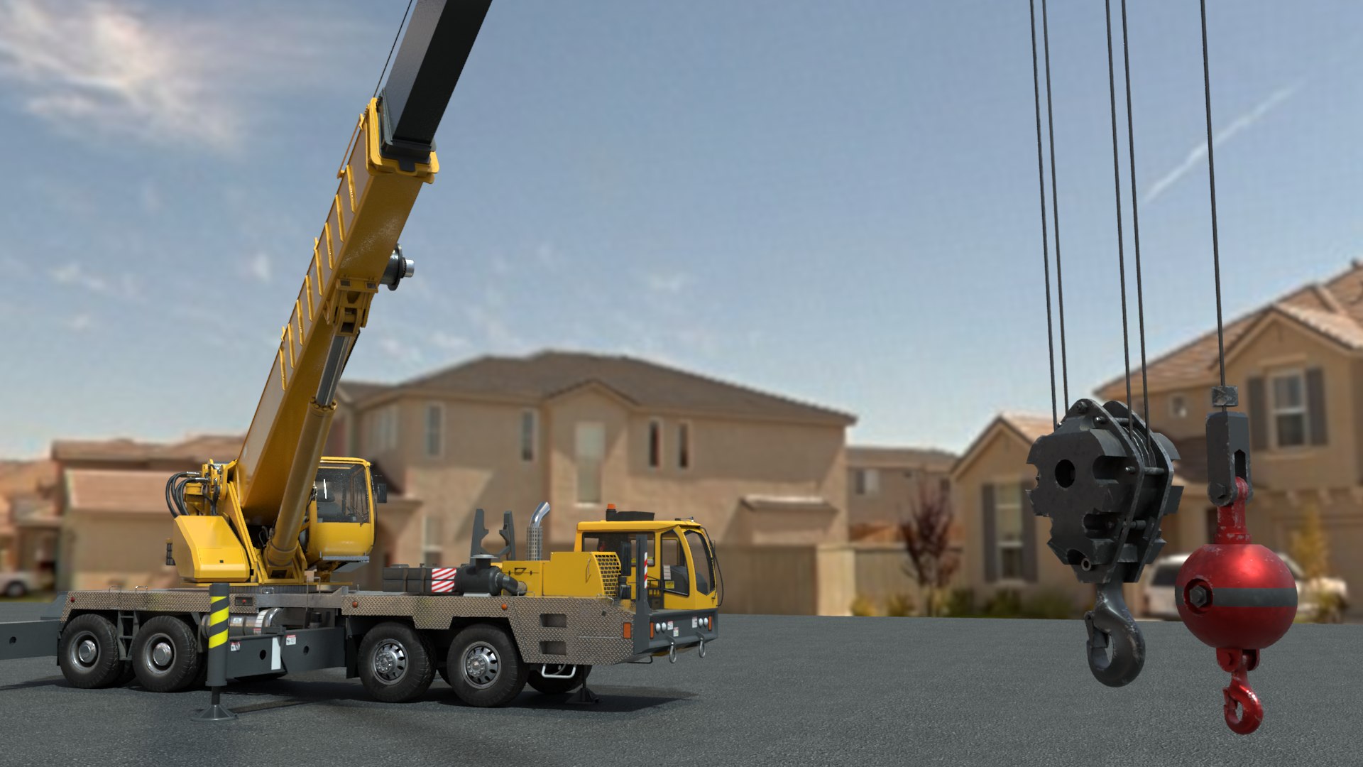 3D Crane Truck - TurboSquid 1977690