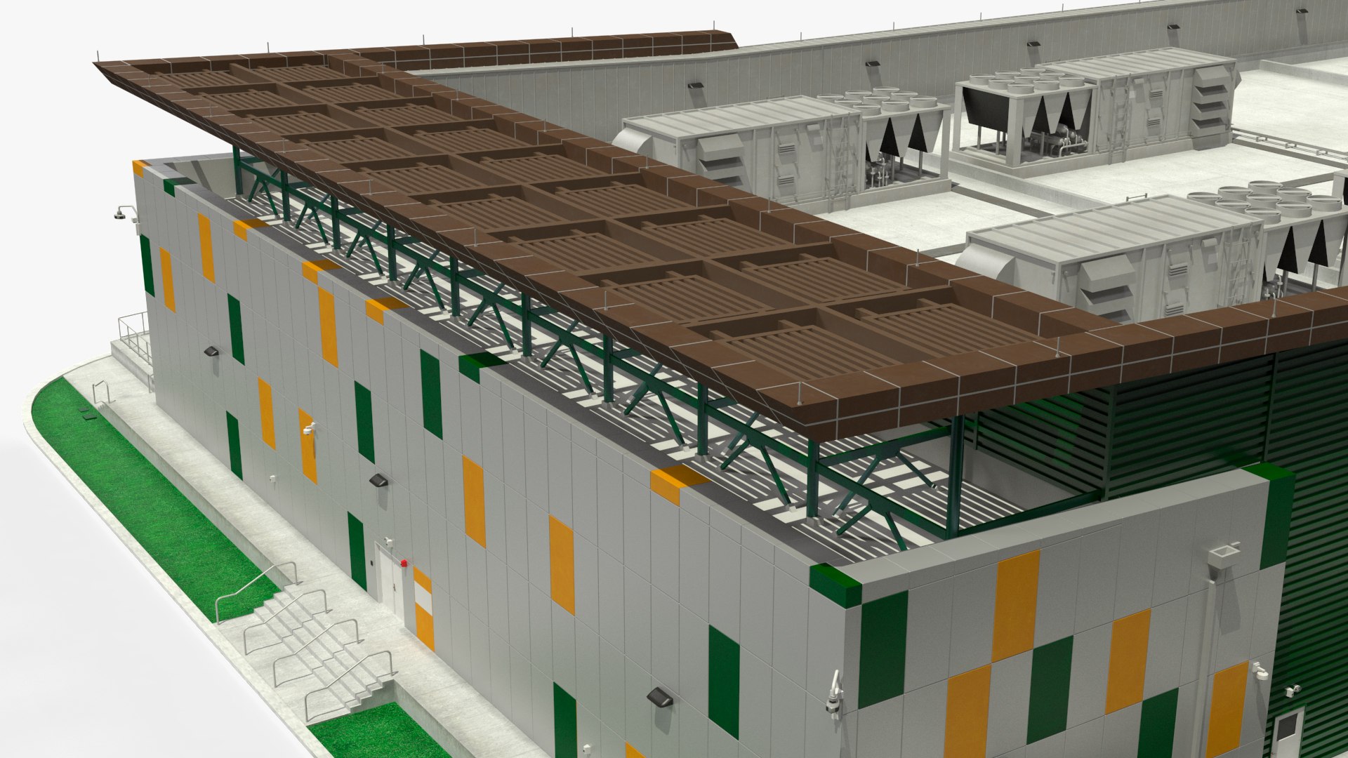 3D model Battery Storage Power Station - TurboSquid 2054453