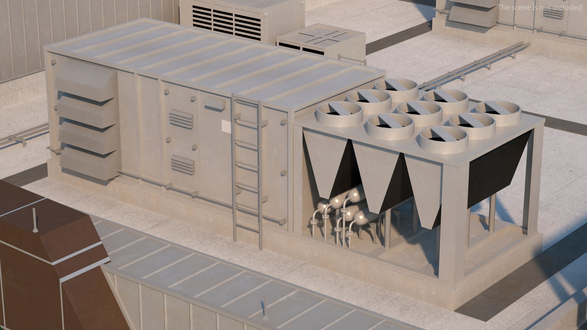 3D model Battery Storage Power Station - TurboSquid 2054453