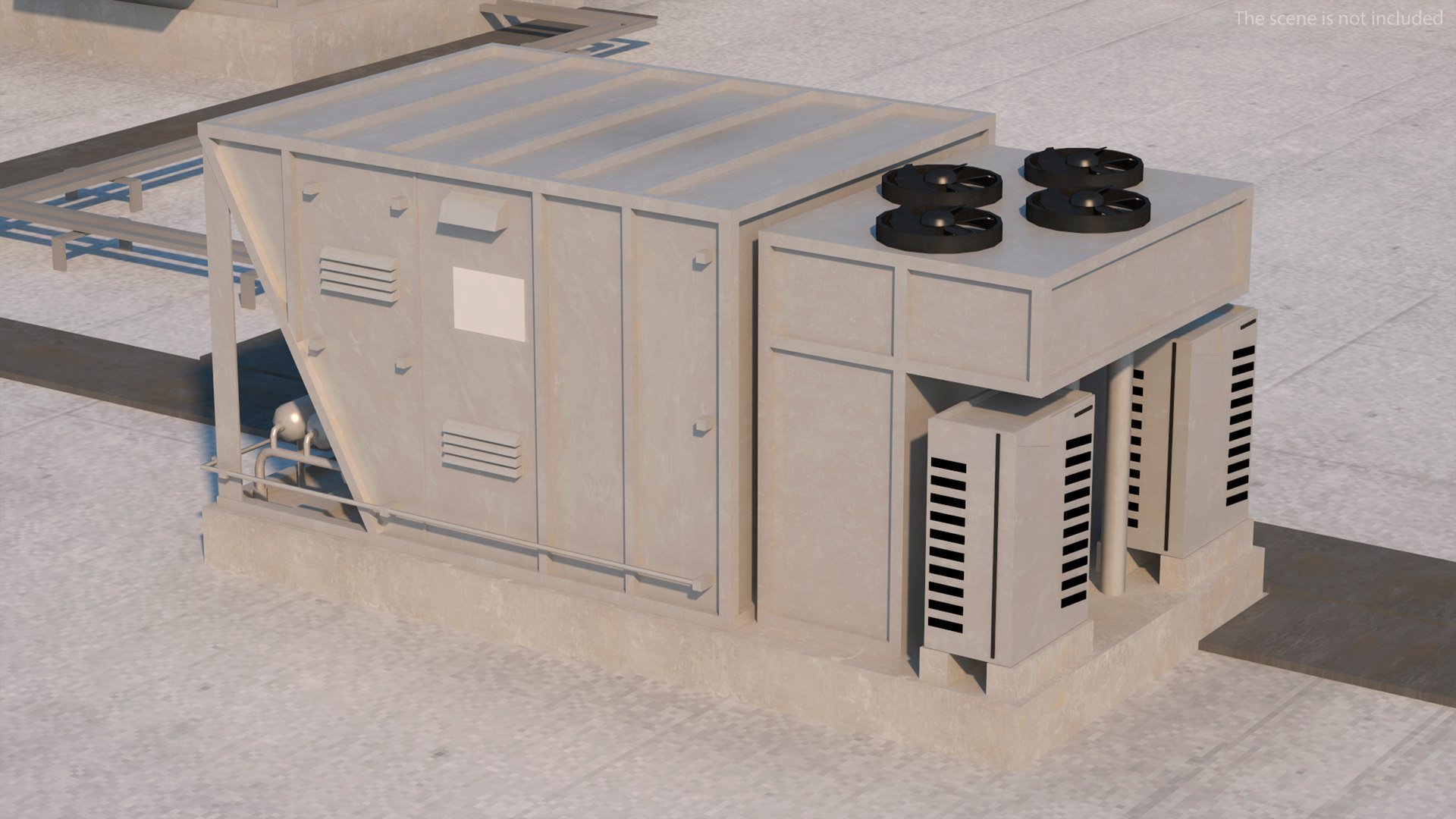3D model Battery Storage Power Station - TurboSquid 2054453