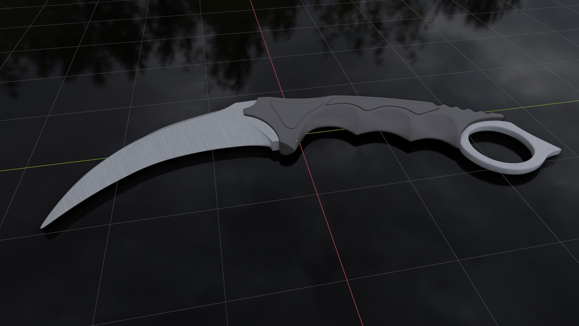 Karambit Model - TurboSquid 2235384