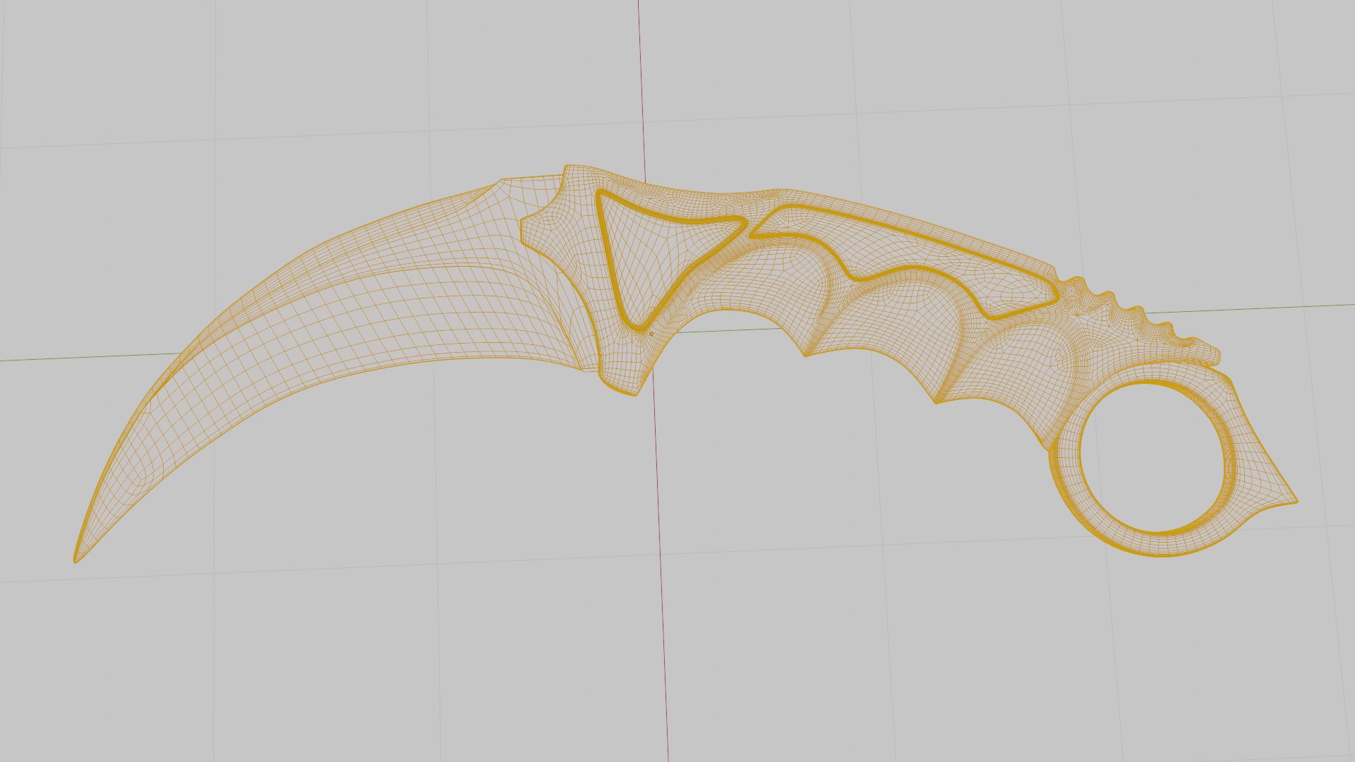 Karambit Model - TurboSquid 2235384