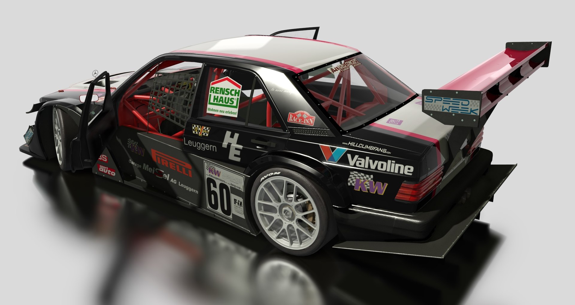 Mercedes 190 Judd V8 3D - TurboSquid 1193794