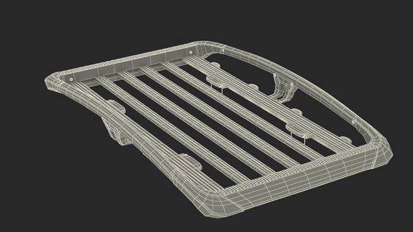 Car exterior roof rack 3D model - TurboSquid 1640730