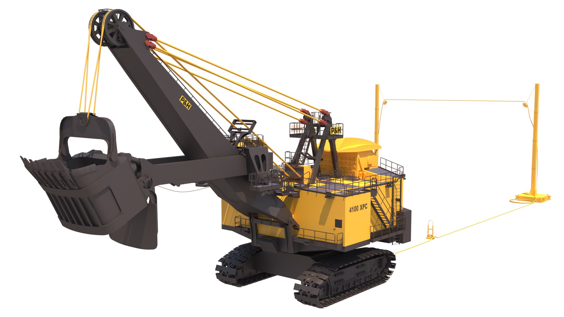 modelo 3d Pala 4100XPC - TurboSquid 1835696