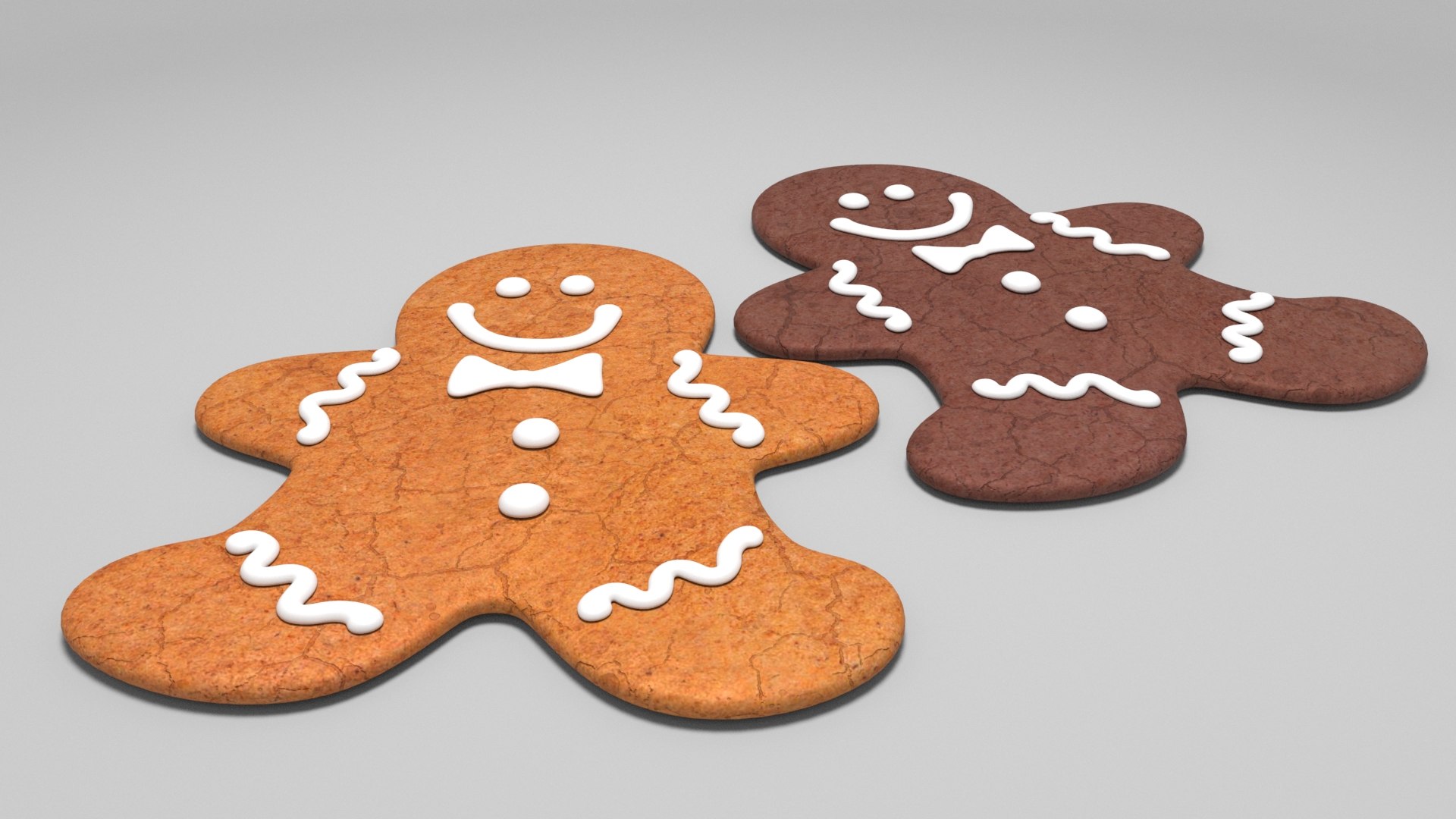3D Gingerbread Man - TurboSquid 1992950