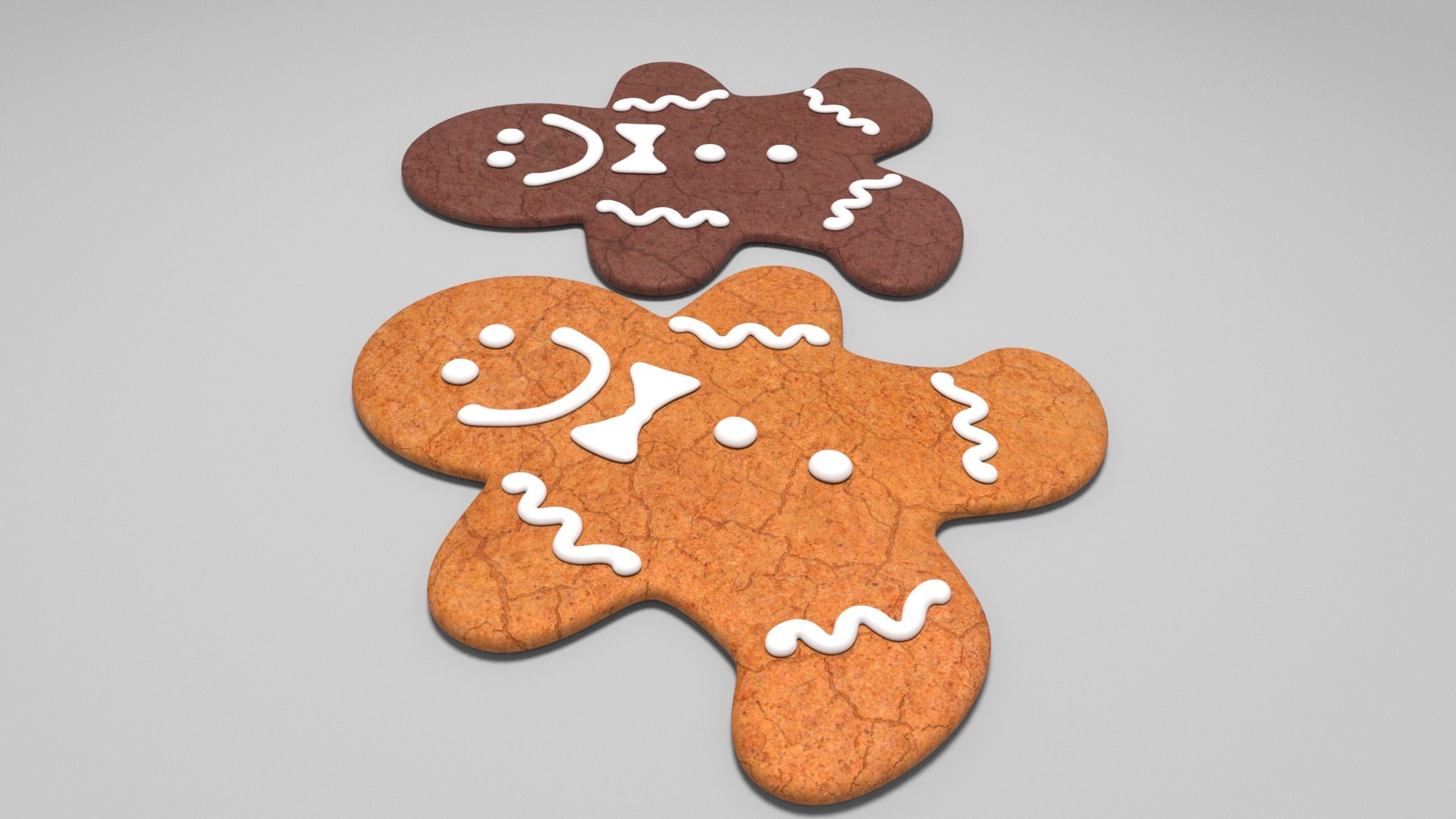 3D Gingerbread Man - TurboSquid 1992950