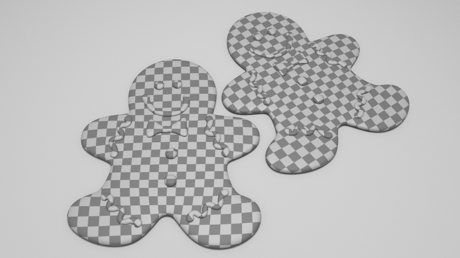 3D Gingerbread Man - TurboSquid 1992950