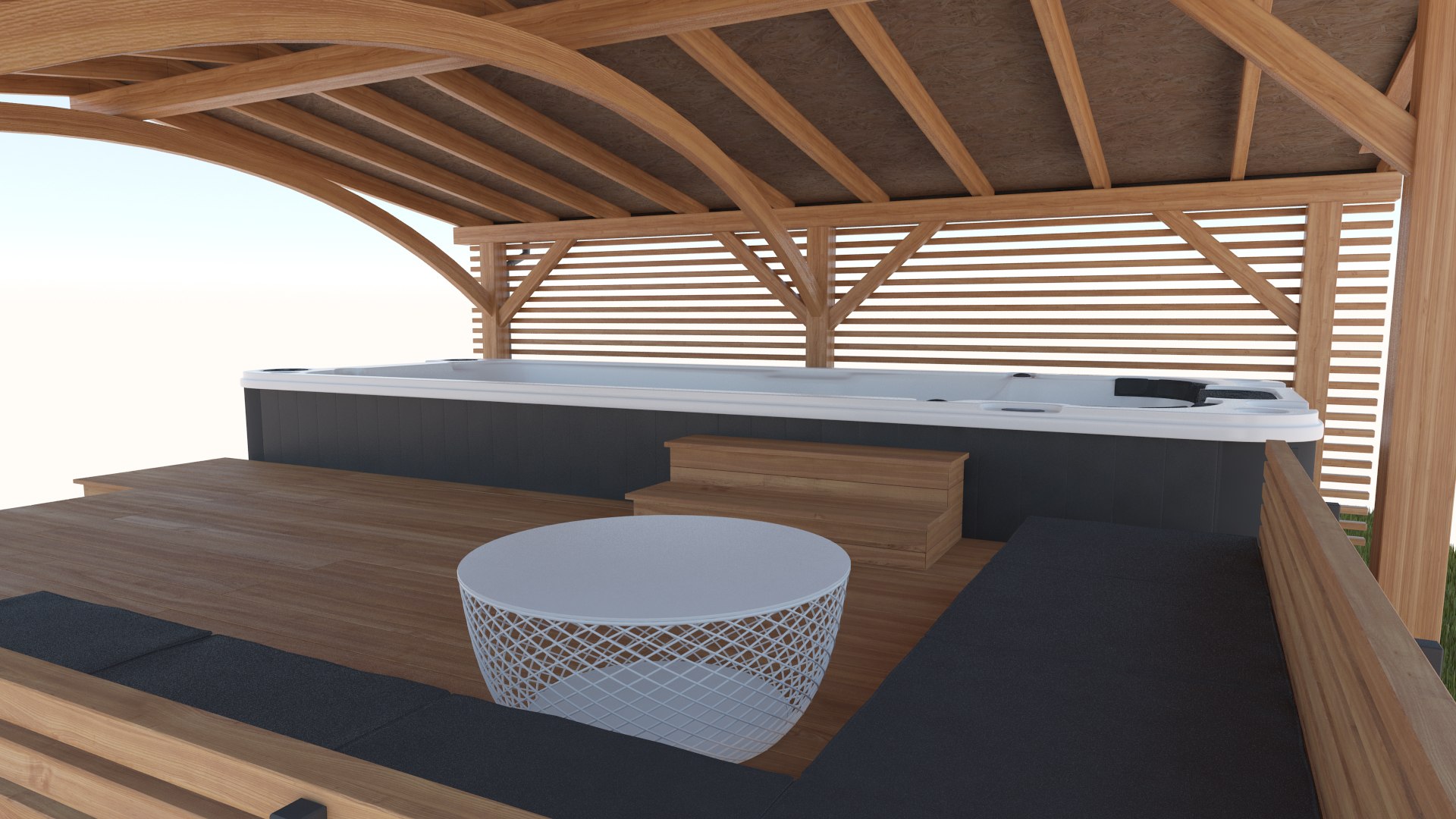 Swimspa Shed 3D Model - TurboSquid 2114919