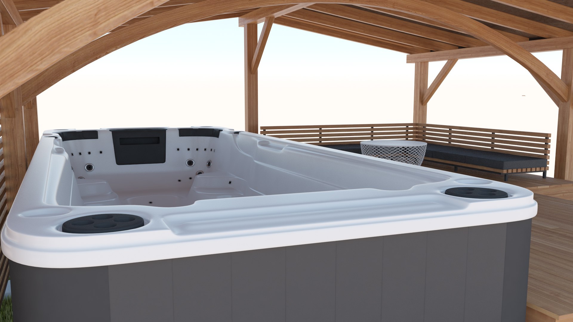 Swimspa Shed 3D Model - TurboSquid 2114919