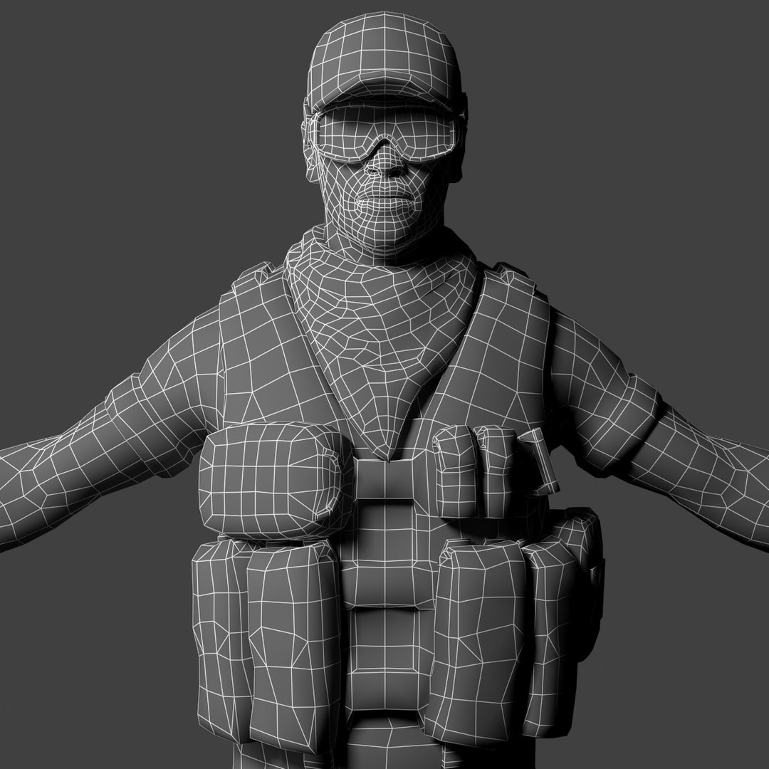 Max Soldier Mercenary Set 3