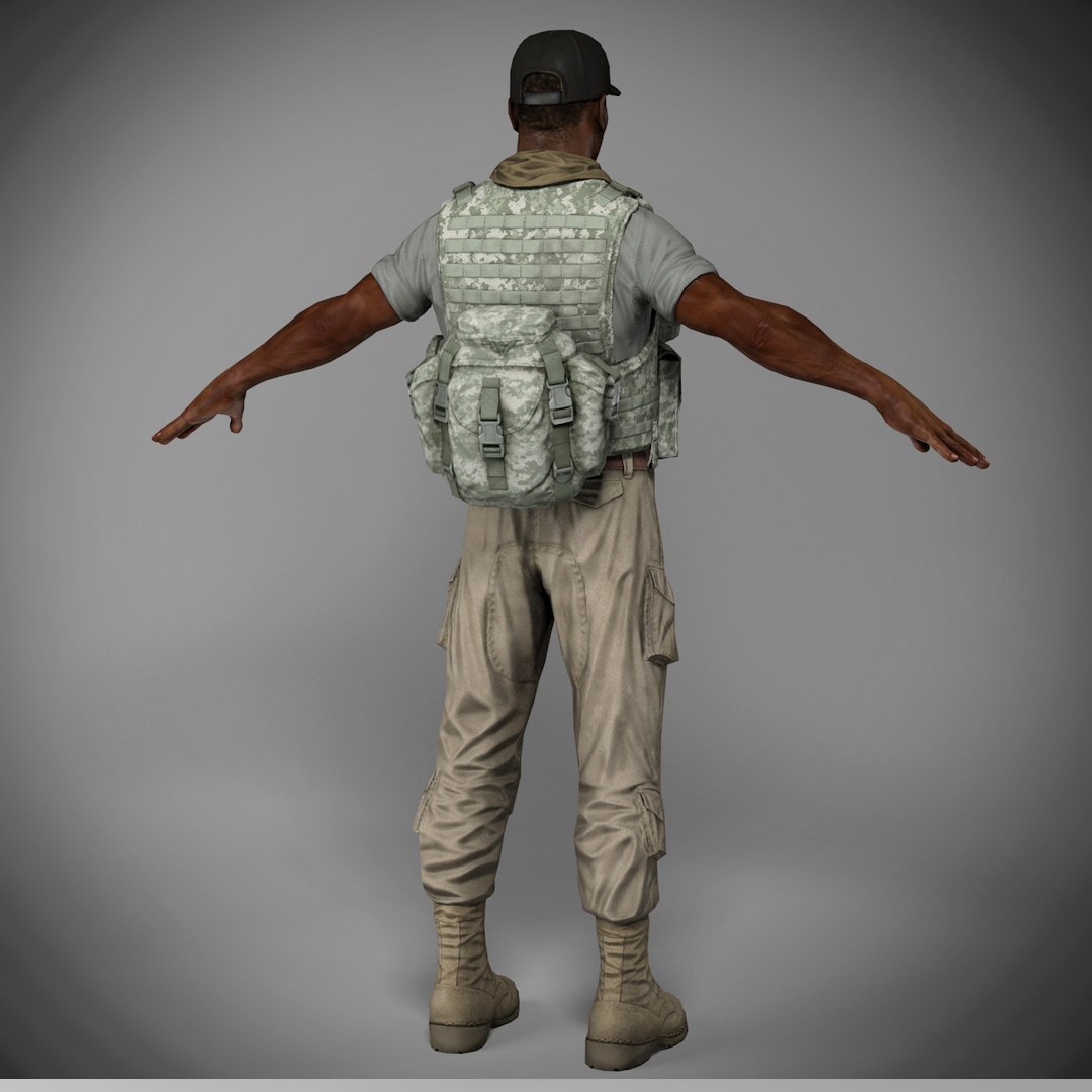 Max Soldier Mercenary Set 3