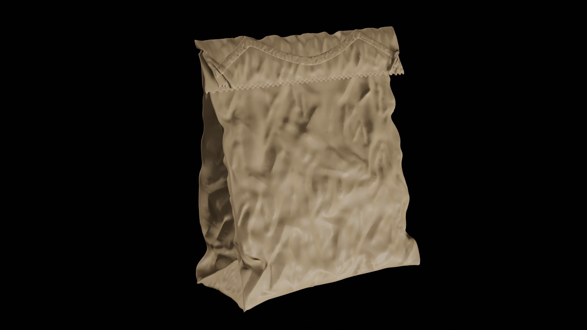 Paper Bag Model - TurboSquid 1848230