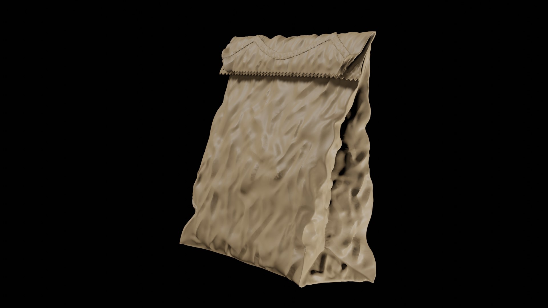 Paper Bag Model - TurboSquid 1848230